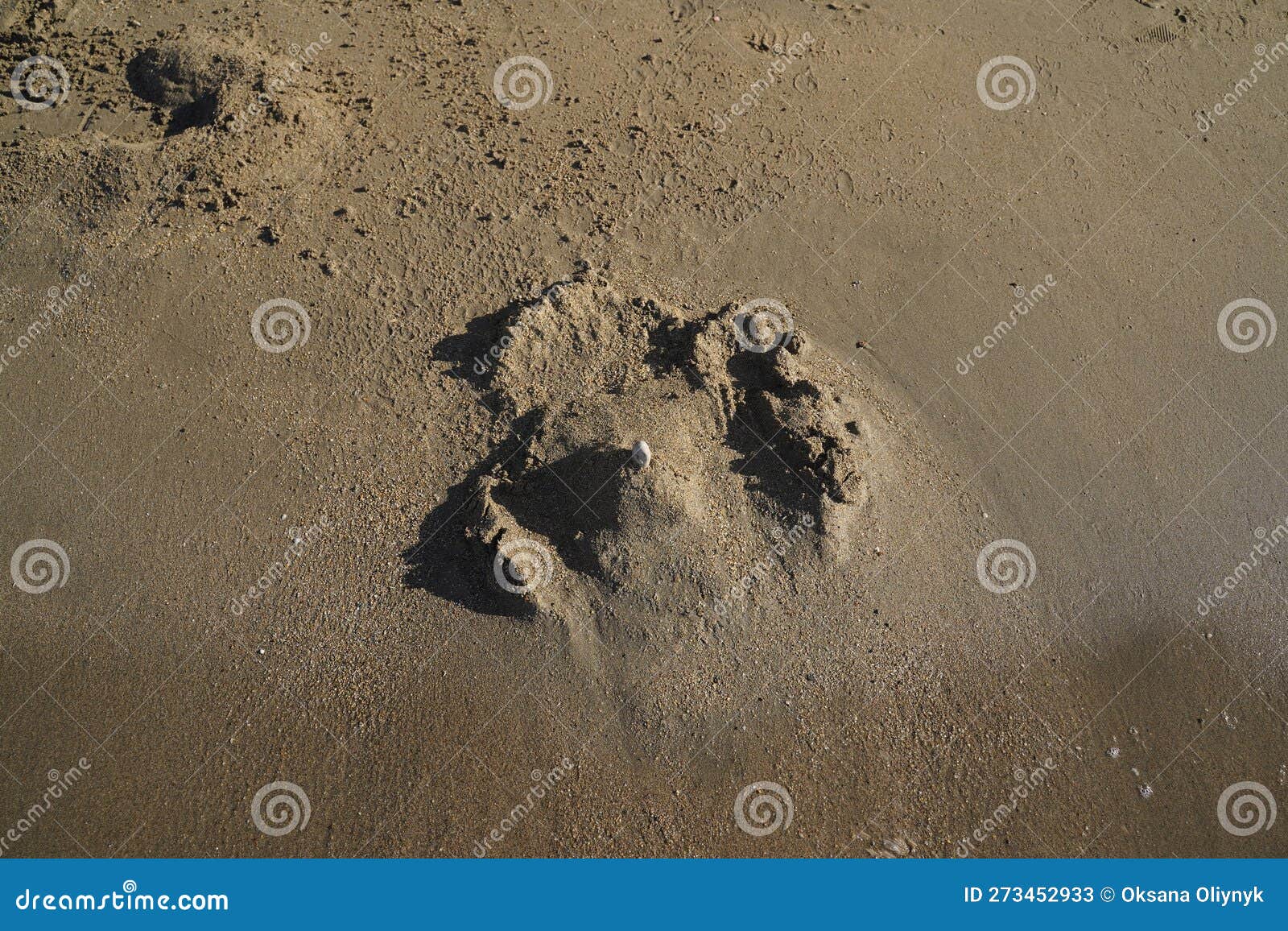 Ruined Castle in the Sand. Top View Stock Image - Image of sand ...