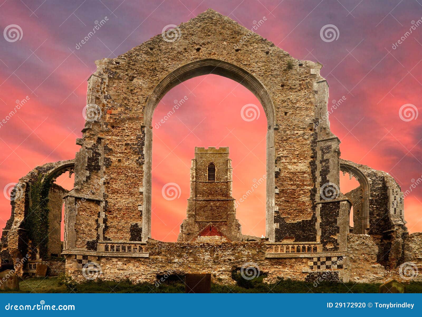Ruined Church stock photo. Image of andrews, covehithe - 29172920