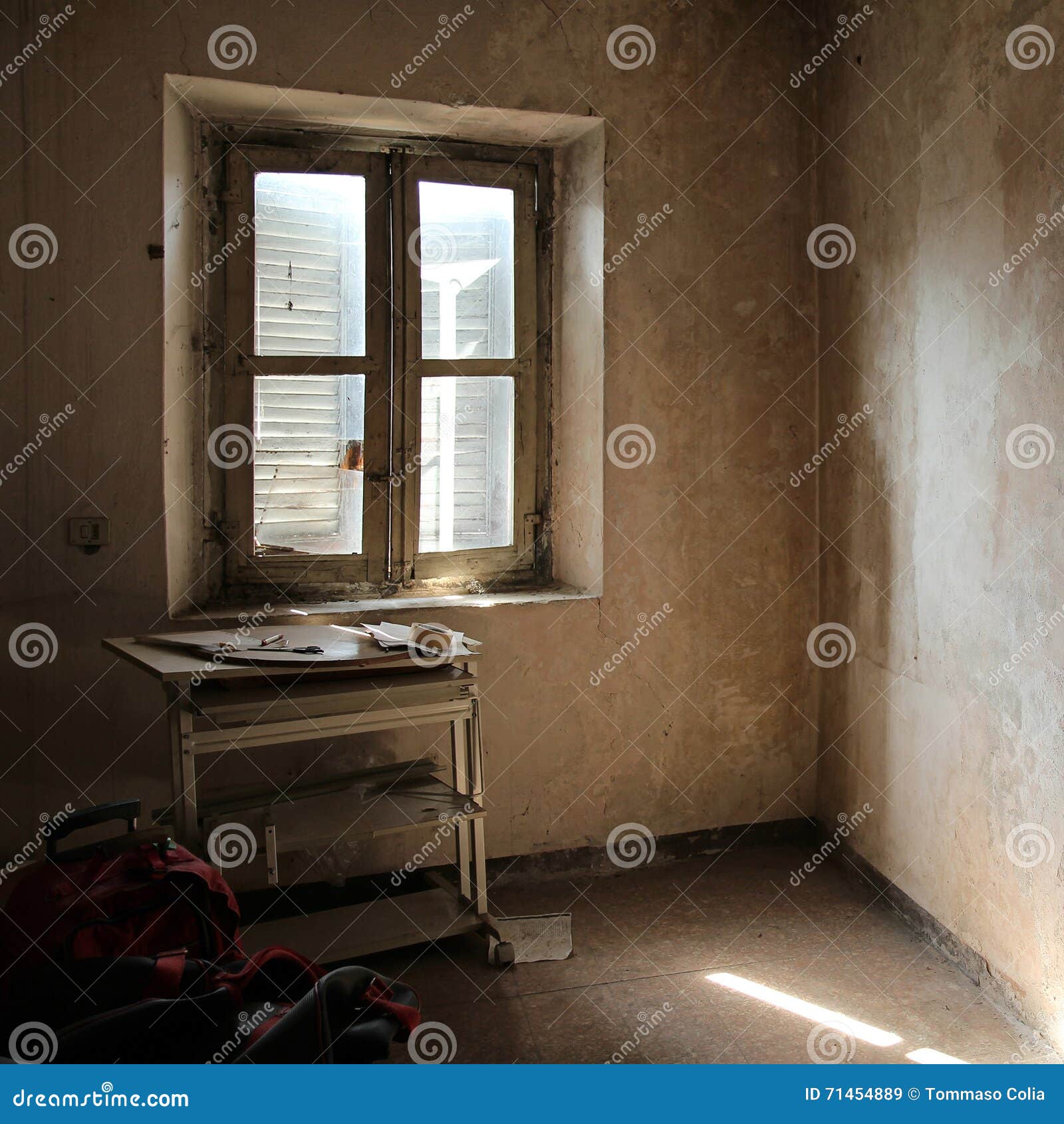 Ruined and Empty Home Interiors Stock Image - Image of empty ...