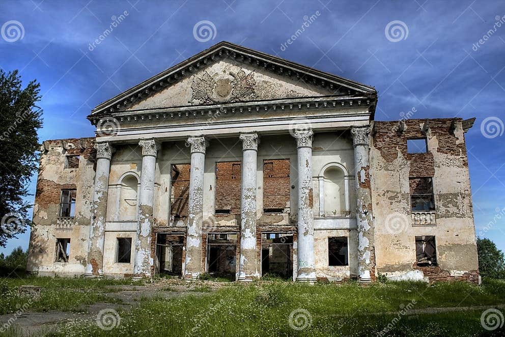 Ruined Palace stock image. Image of building, architecture - 12687209
