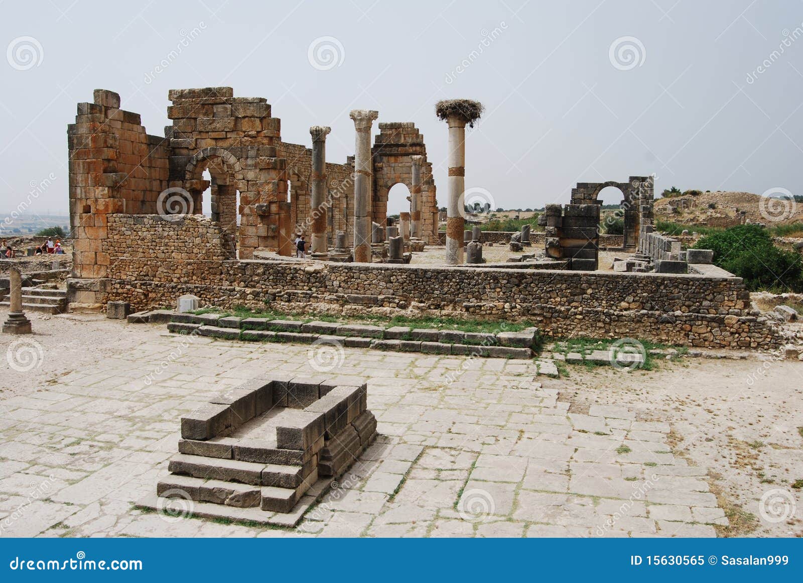 Ruined Temple stock image. Image of remains, ancient - 15630565