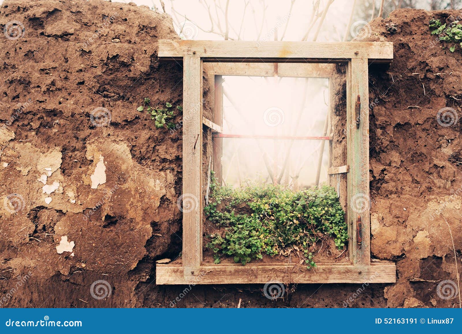 Ruined window stock image. Image of glass, antique, house - 52163191