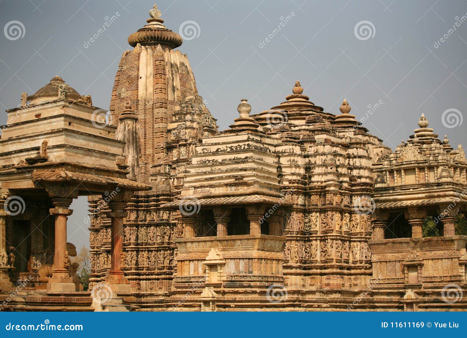Ruinen Khajuraho Tempel, Indien Stockbild - Bild von ruinen ...