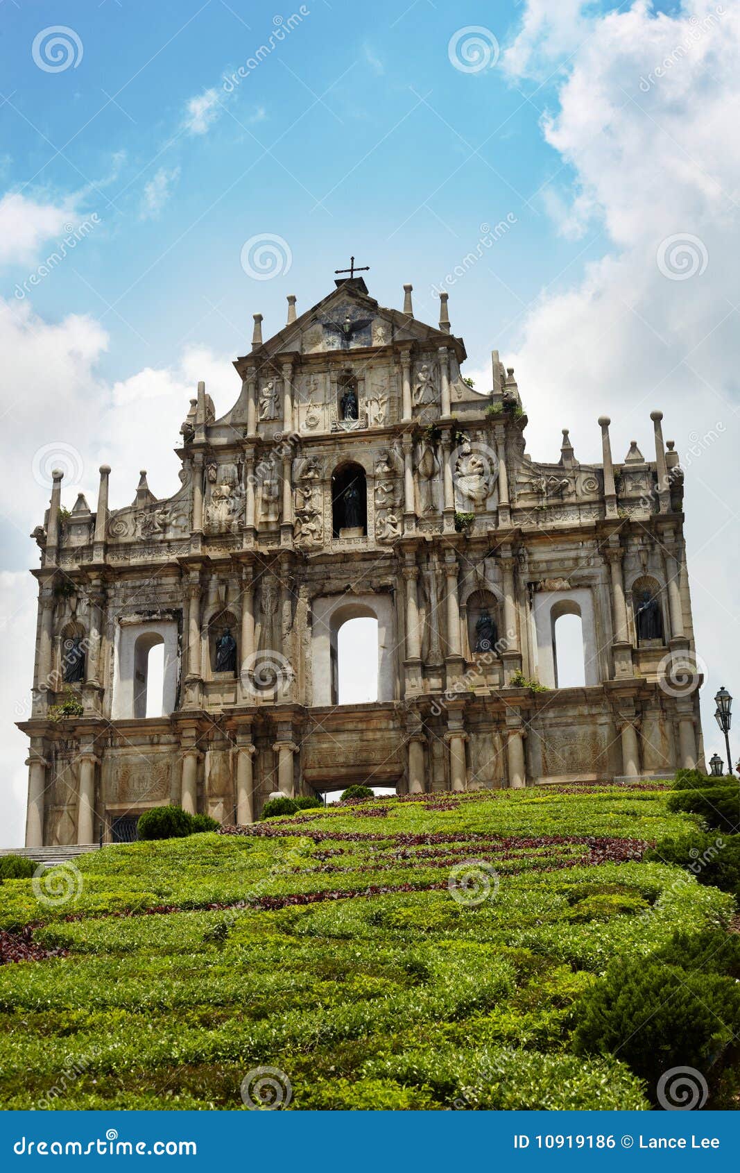 Ruinen Str.-Pauls in Macau, China Stockfoto - Bild von religion, kirche ...