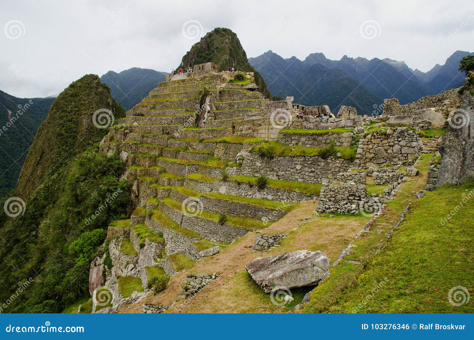 Ruines D'Inca De Machu Picchu Photo stock - Image du temple, ville ...