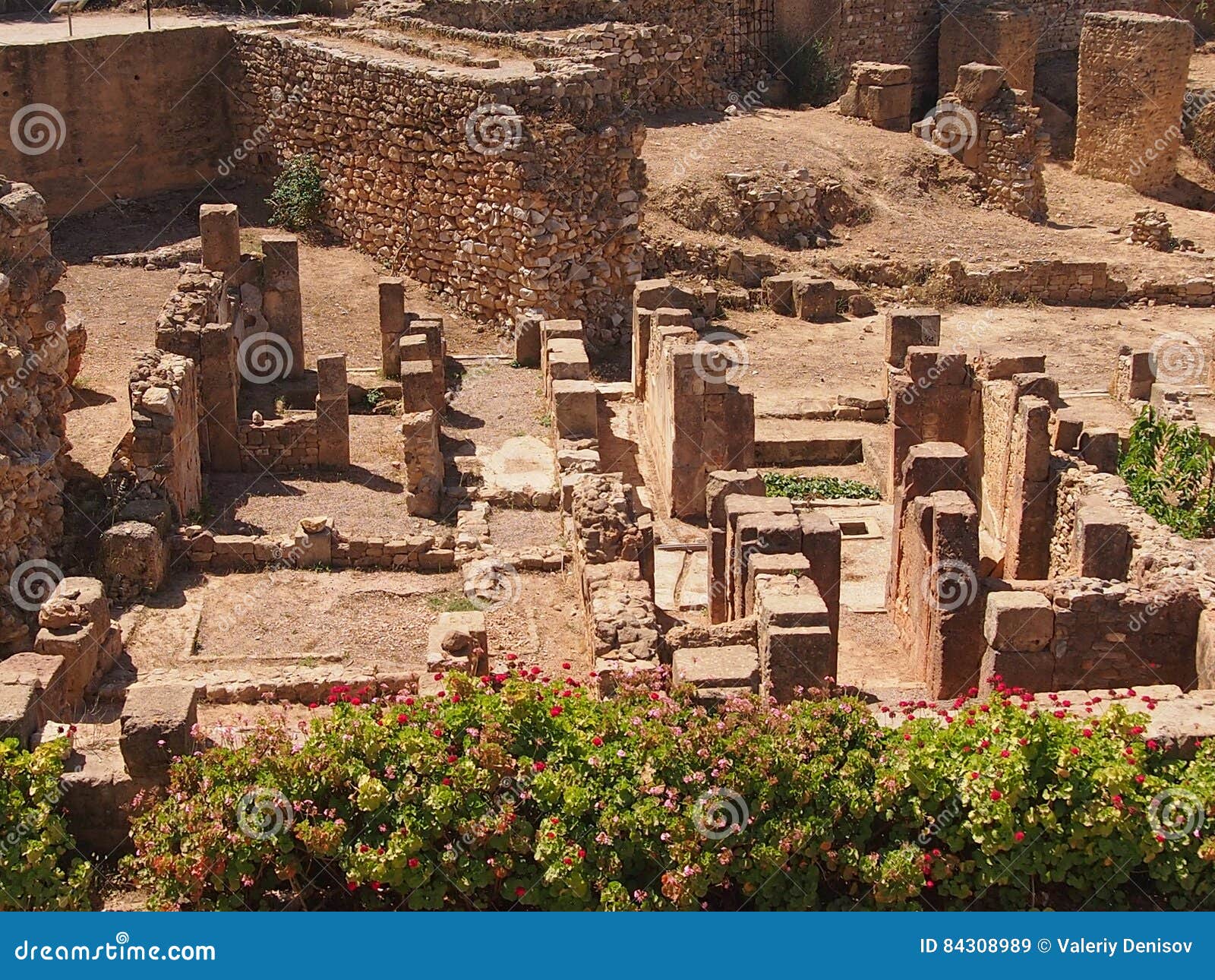 Ruines de Carthage antique image stock. Image du carthage - 84308989