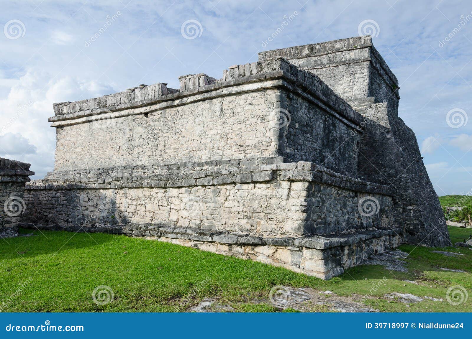 Ruines Maya Chez Tulum, Cancun, Mexique Image stock - Image du ...