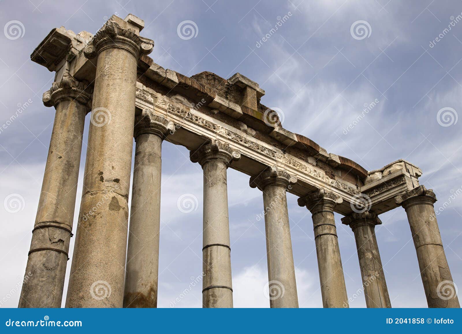 Ruines Romaines De Forum, Rome, Italie. Photo stock - Image du vacances ...