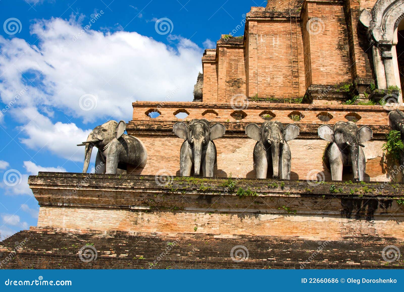 Ruinous pagoda stock photo. Image of ancient, monument - 22660686