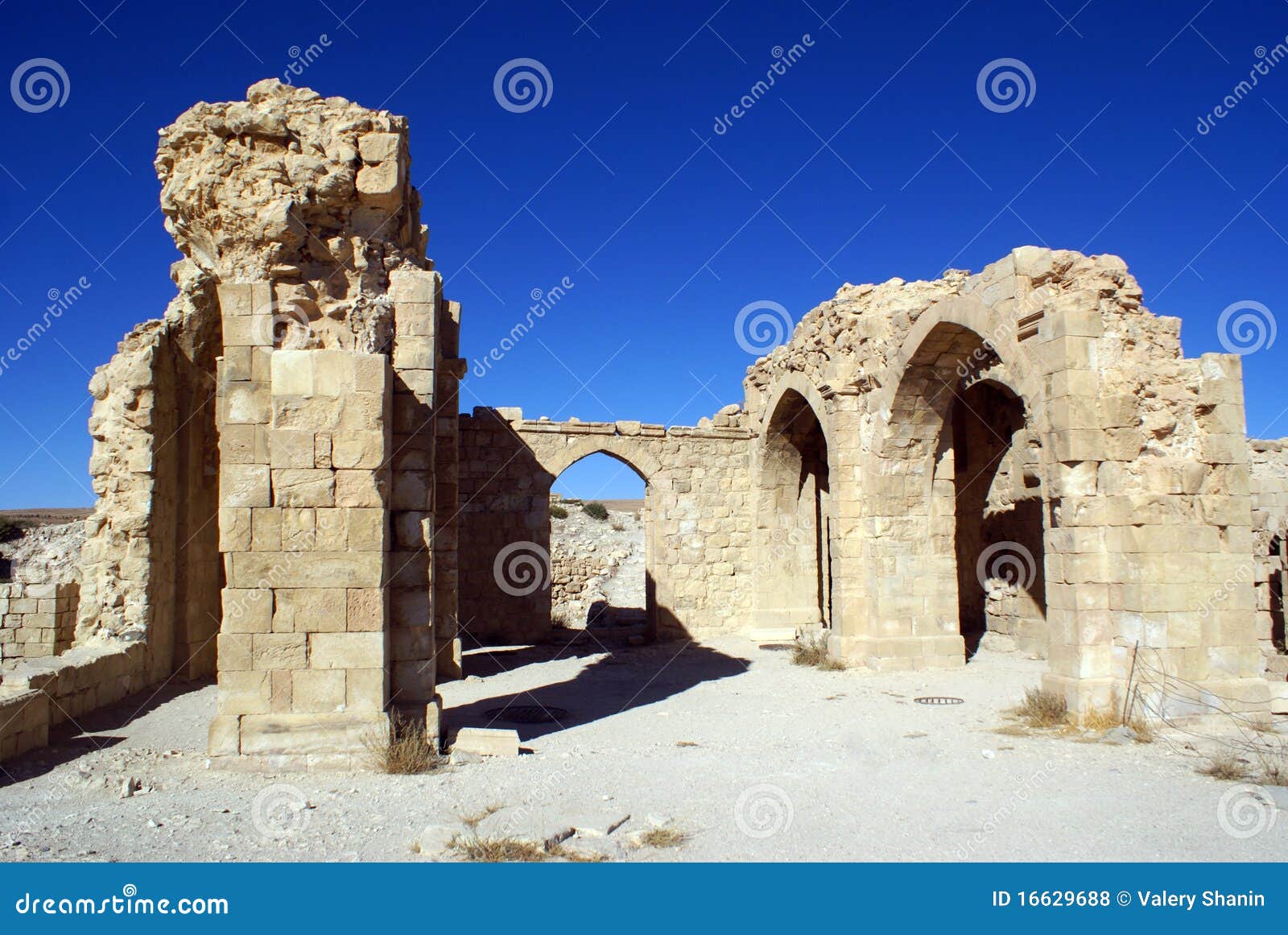 Ruins stock photo. Image of ruin, middle, arabia, stronghold - 16629688