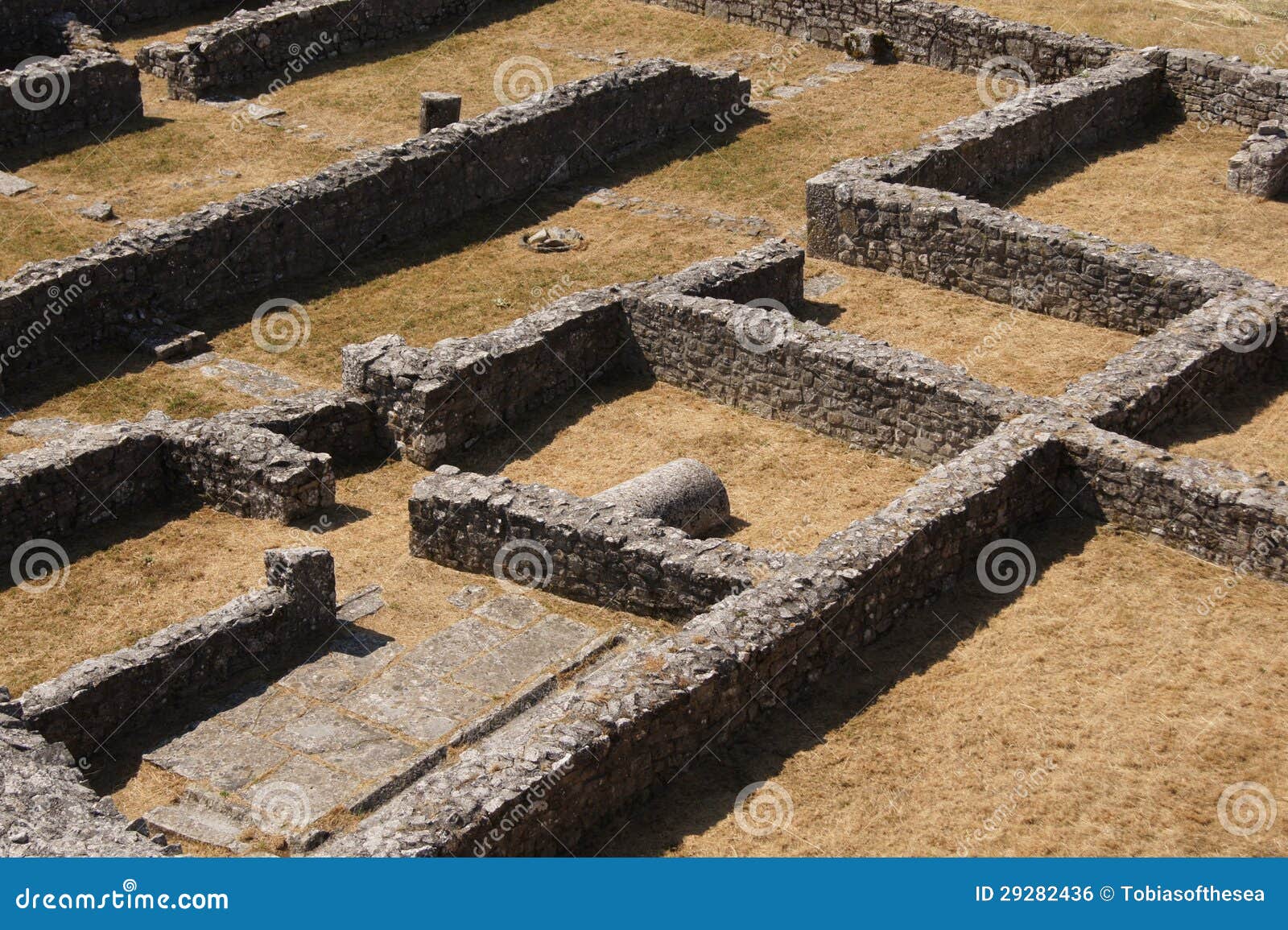 Sepino, Ruins Of The Ancient Samnite City, Roman Architecture. View Of ...