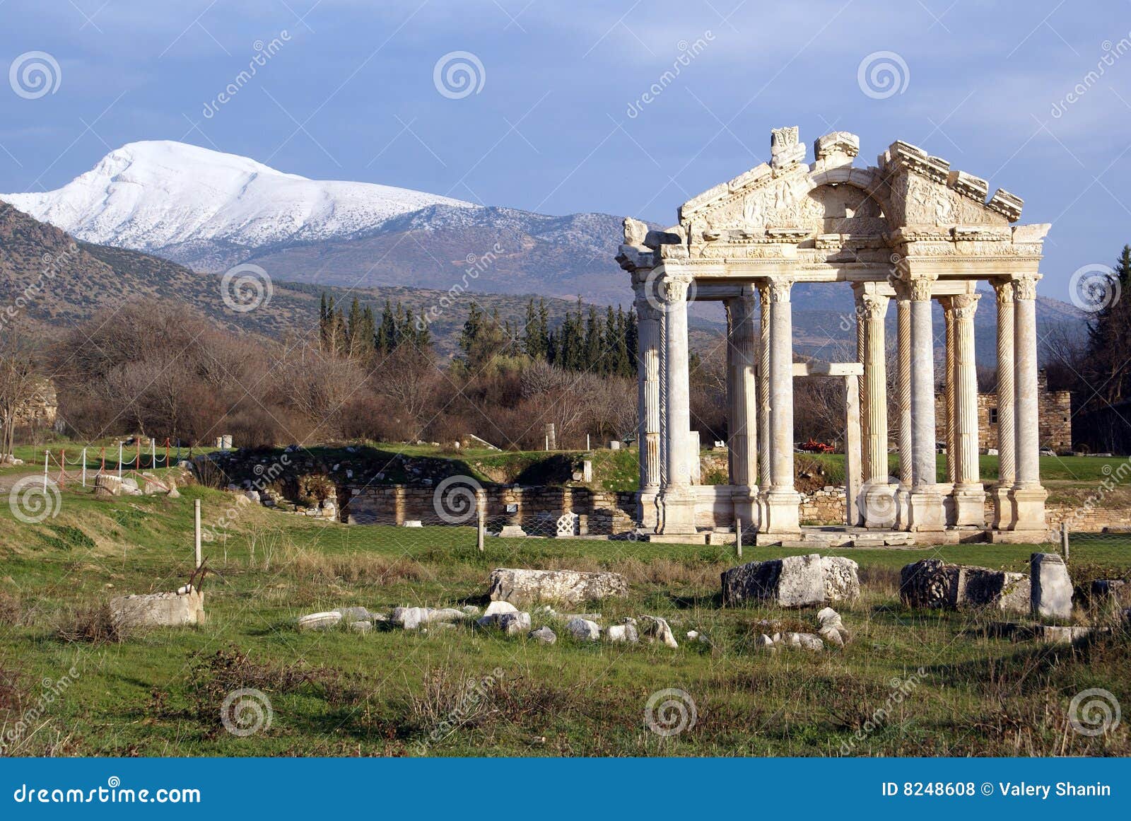 Ruins stock photo. Image of clear, beautiful, famous, landmark - 8248608