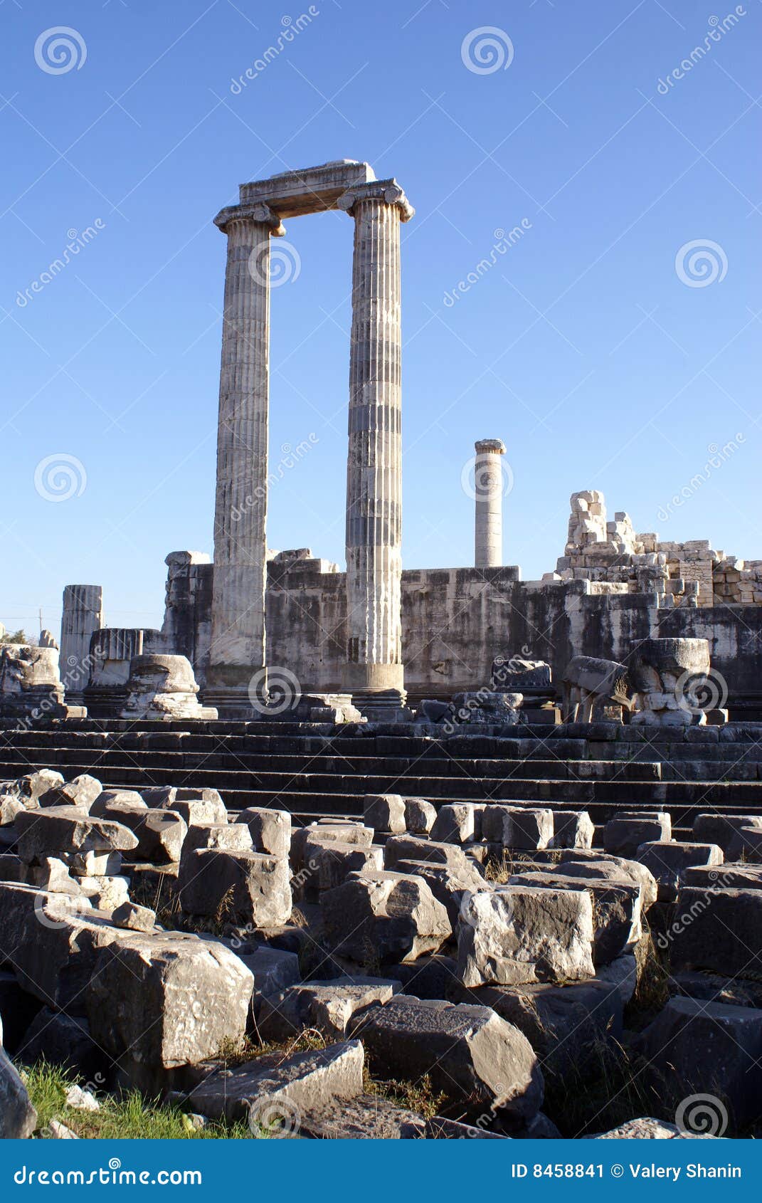 Ruins stock image. Image of huge, turkish, structure, famous - 8458841