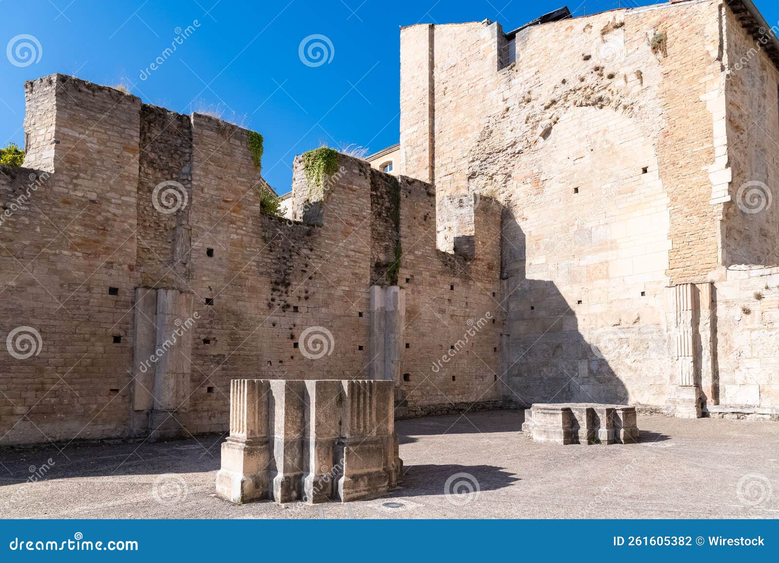 Ruins of Ancient Abbey of Cluny Stock Photo - Image of monastery, cluny ...