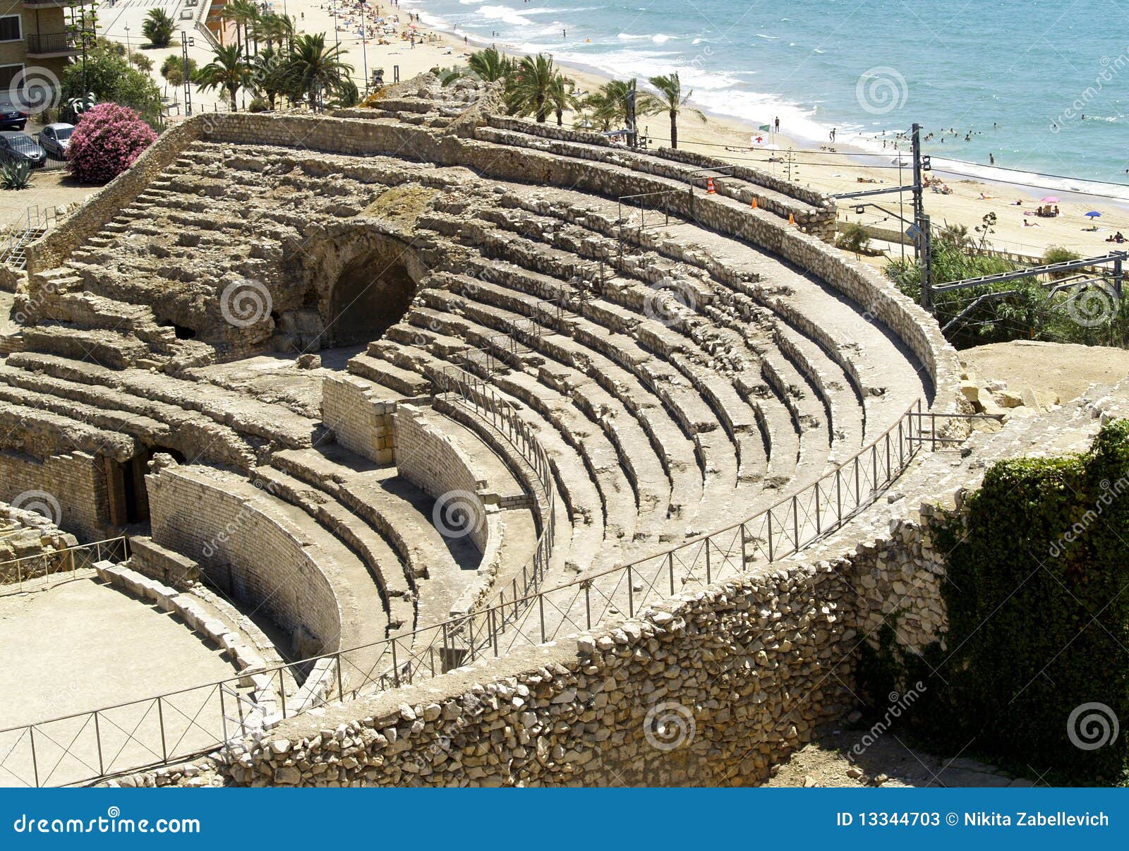 Ancient Amphitheater Of Epidaurus At Greece Royalty-Free Stock Image ...