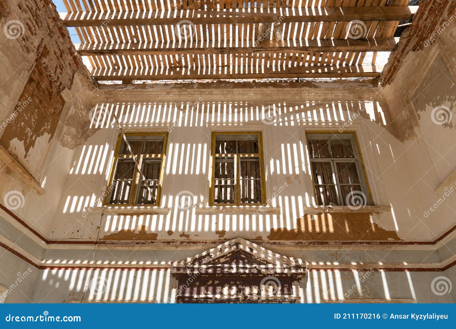 Ruins of Ancient Cities, Buildings, Ancient Structures. Restoration of ...