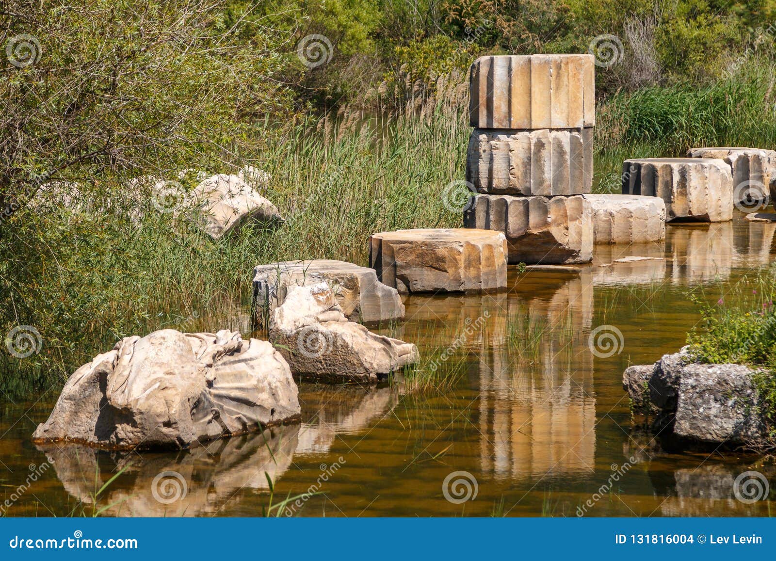 Ruins of the Ancient Claros Sanctuary Stock Photo - Image of landscape ...