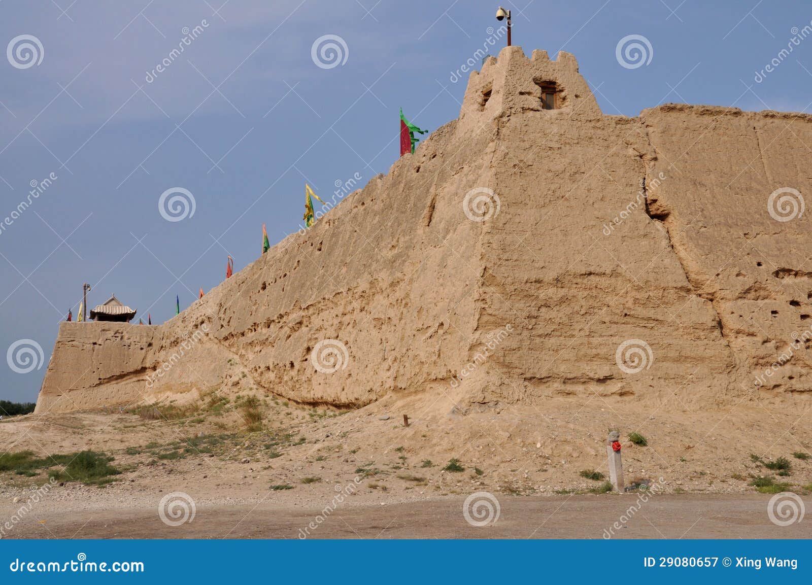 The Ruins of the Ancient Fort Stock Image - Image of hiding, ladder ...
