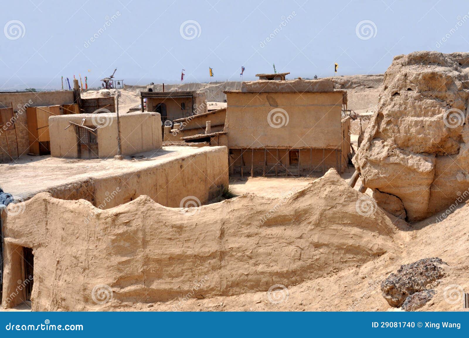 The Ruins of the Ancient Fort Stock Photo - Image of asia, great: 29081740