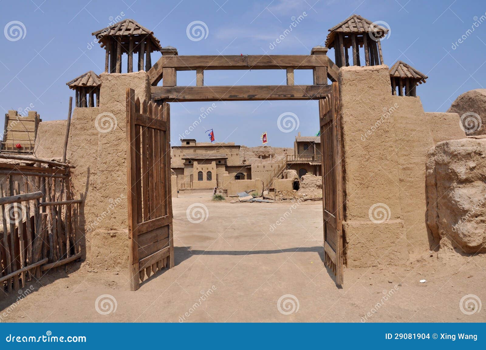 The Ruins of the Ancient Fort Stock Photo - Image of fortress, fort ...