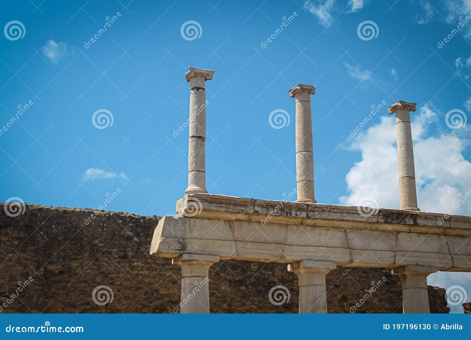 Ruins of the Ancient Italian City of Pompeii Stock Photo - Image of ... Ruins of the Ancient Italian City of Pompeii Stock Photo - Image of ...