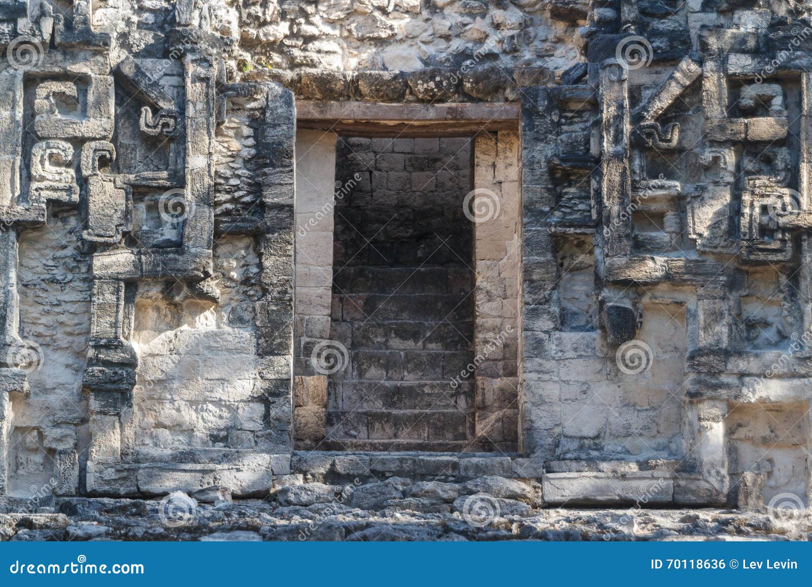 Ruins of the Ancient Mayan City of Chicanna Stock Photo - Image of ...