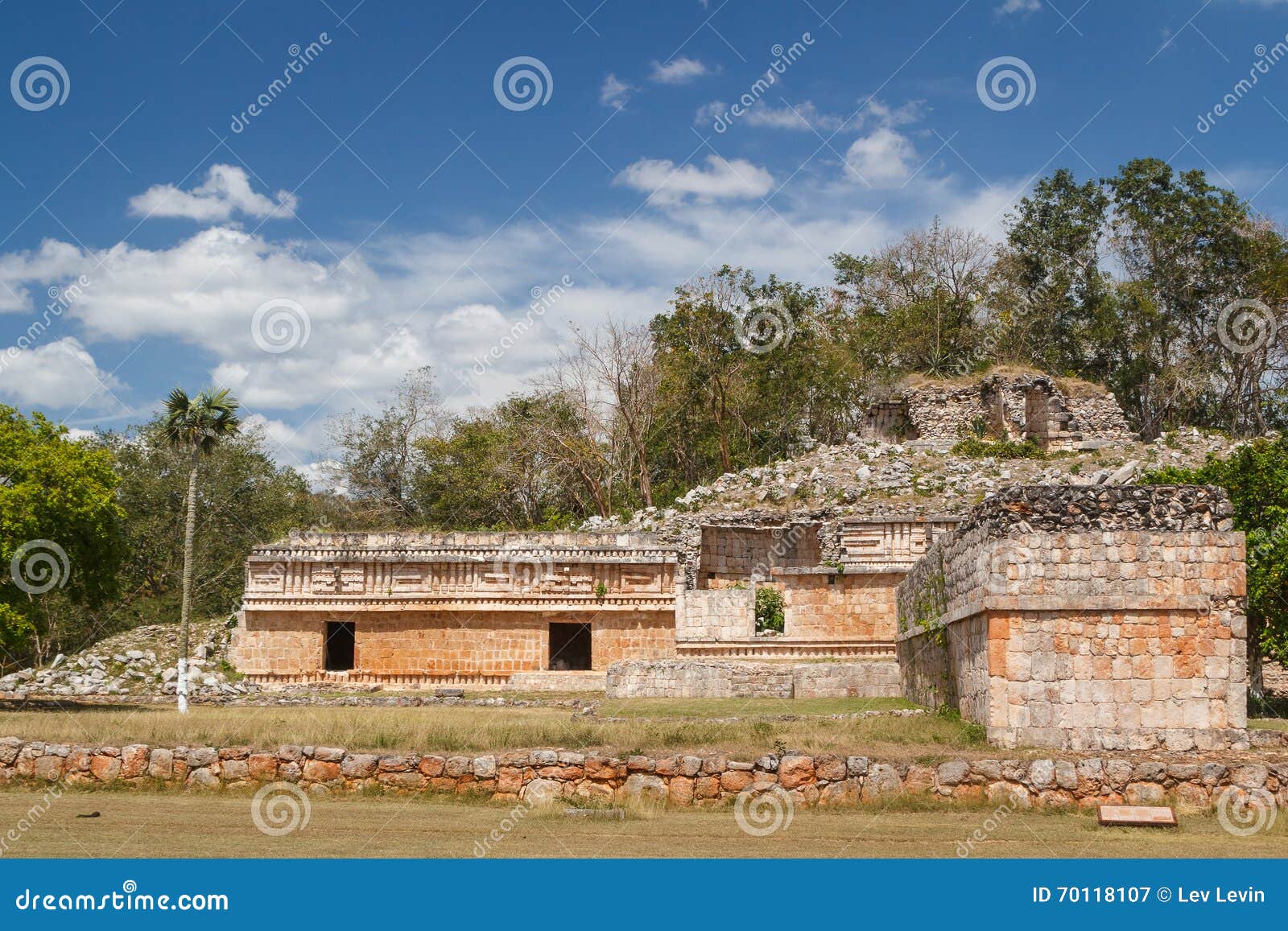 Ruins of the Ancient Mayan City of Labna Stock Image - Image of mayan ...