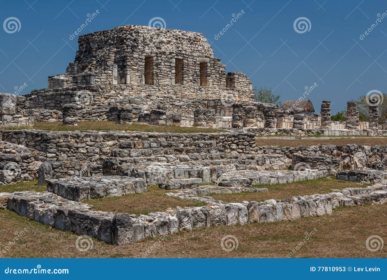 Ruins of the Ancient Mayan City of Mayapan Stock Image - Image of ...