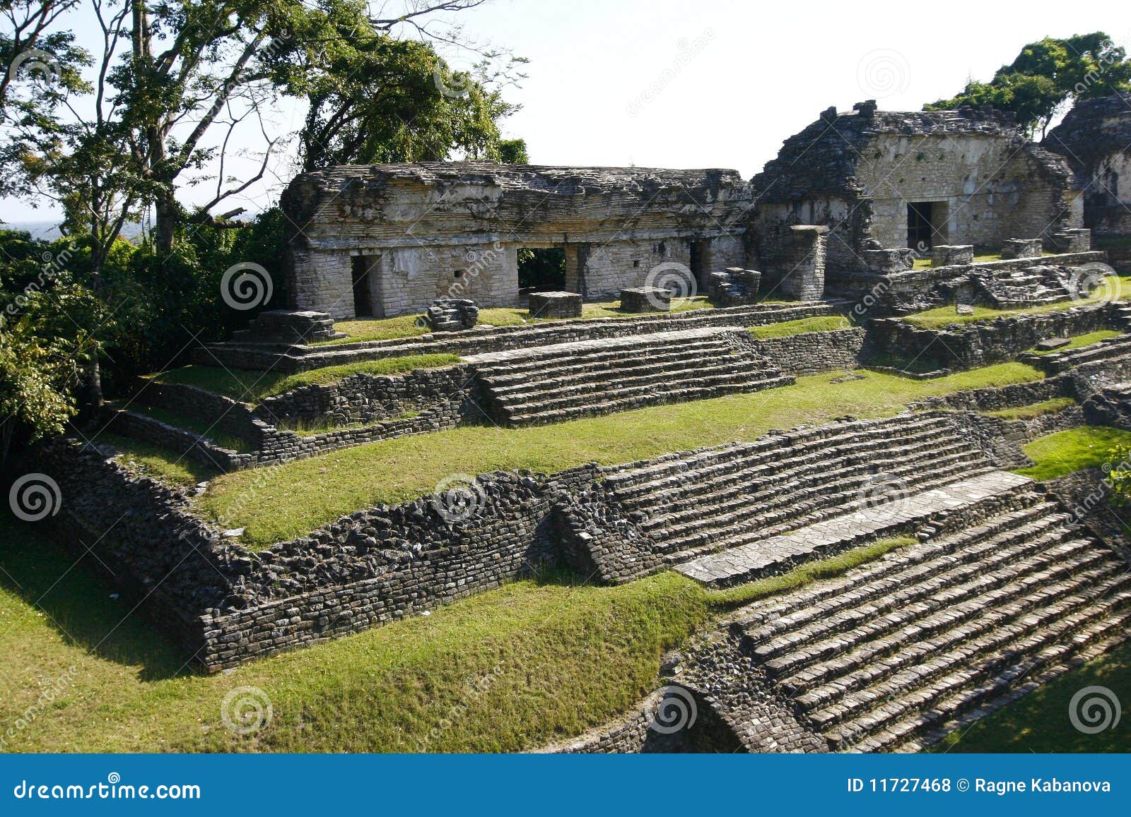 Ruins of the Ancient Mayan City Palenque, Mexico Stock Photo - Image of ...