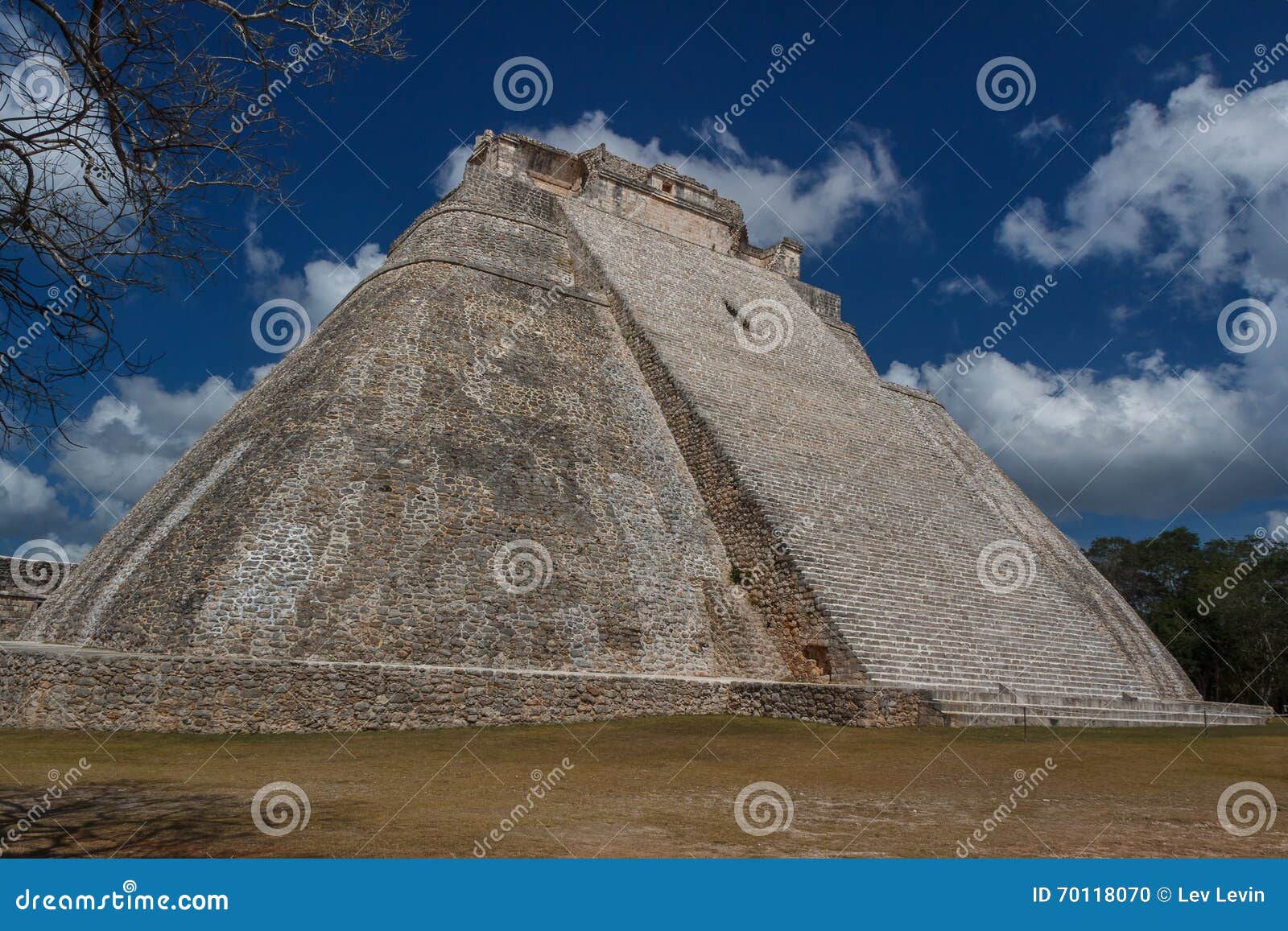 Ruins of the Ancient Mayan City of Uxmal Stock Photo - Image of famous ...