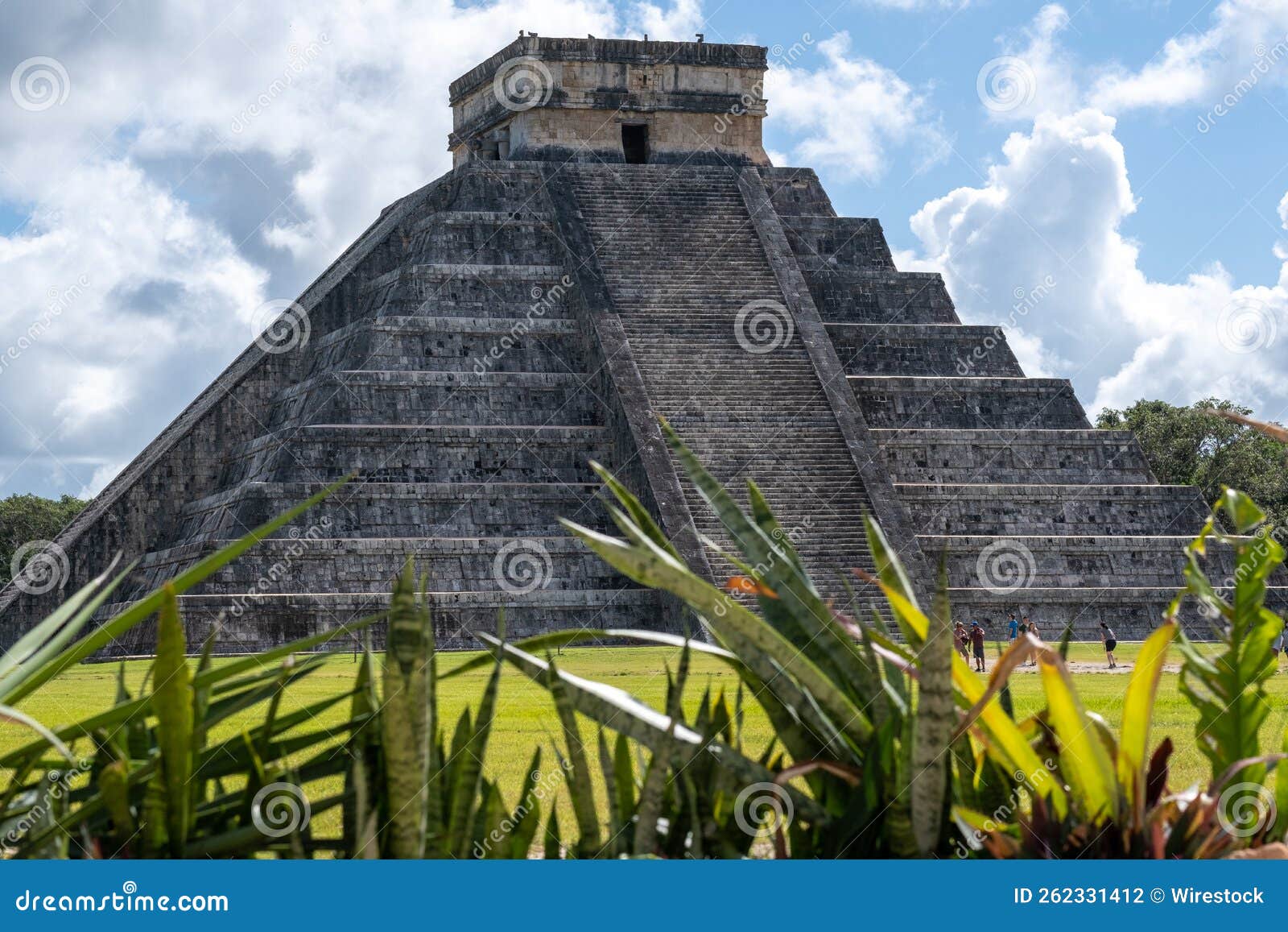 Ruins of the Ancient Mayan Civilization in Chichen Itza, Mexico Stock ...