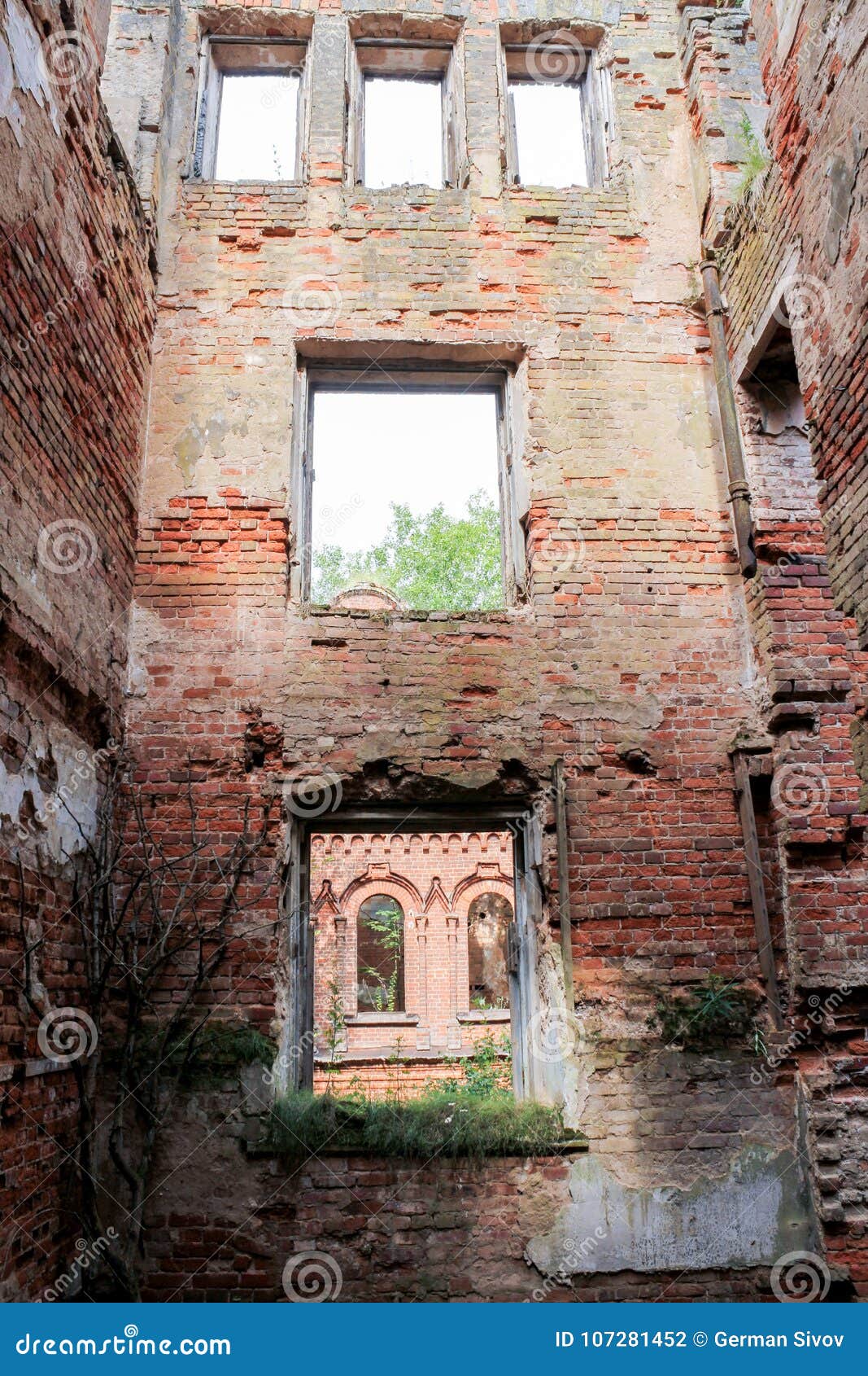Inside the Ancient Monastery. Stock Photo - Image of tourism, abandoned ...