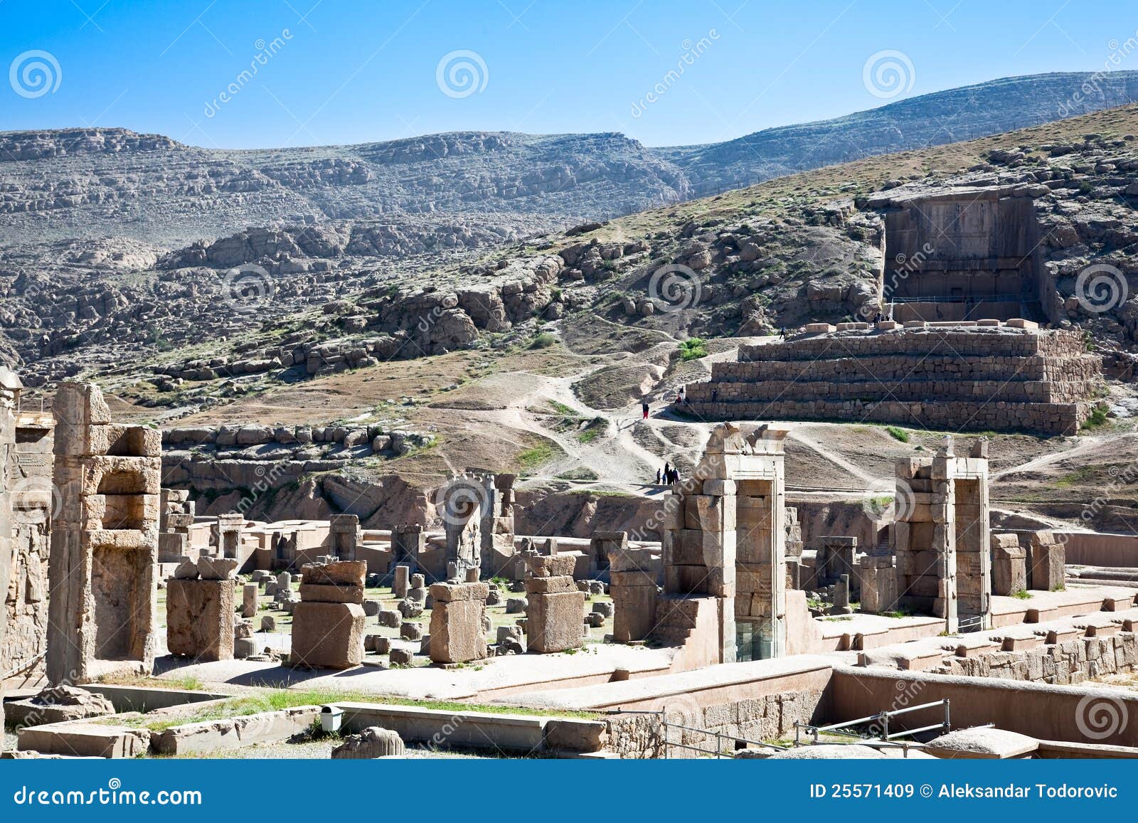 Ruins of Ancient Persepolis Stock Image - Image of beard, archeology ...