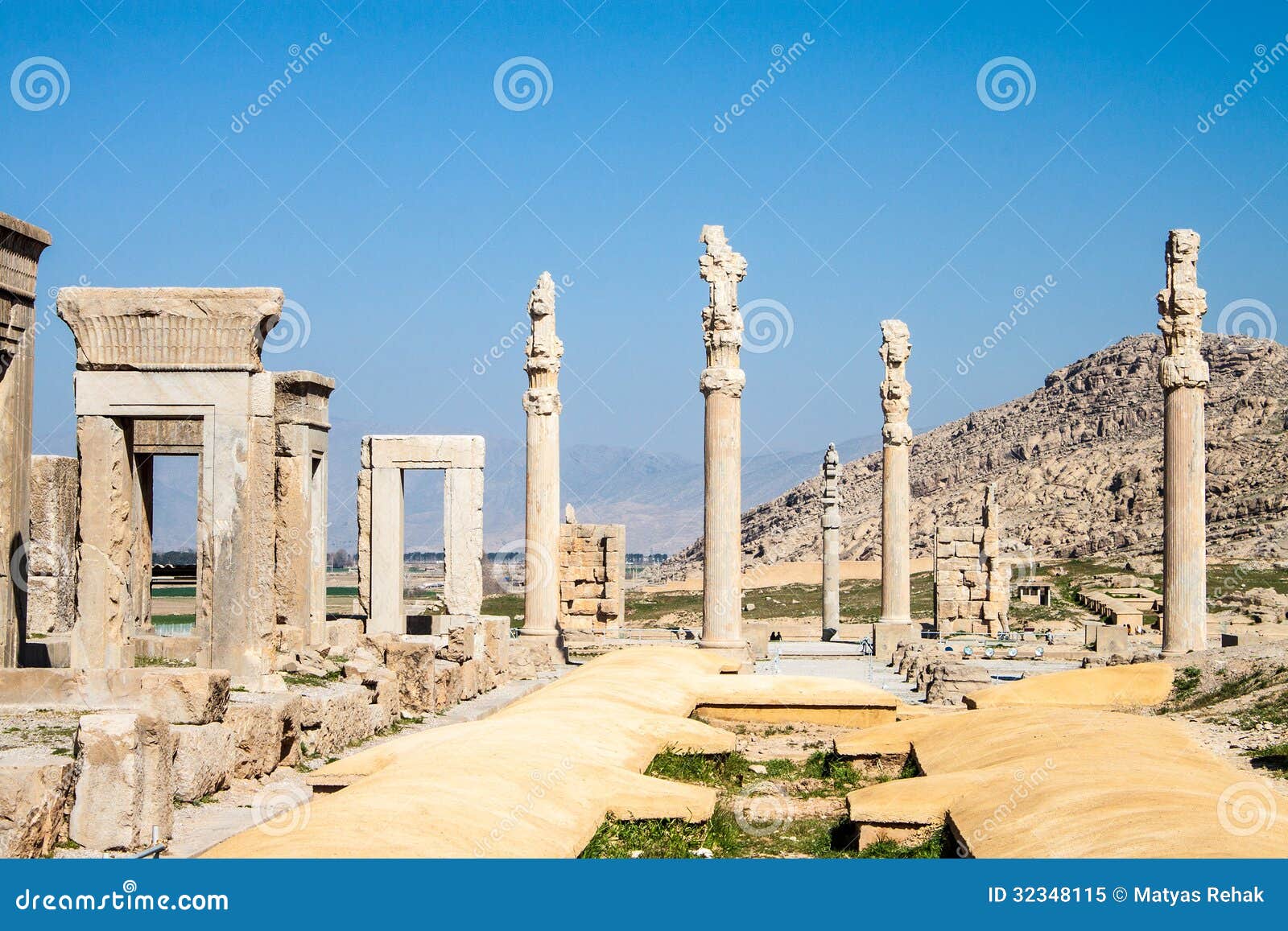 Ruins of Ancient Persepolis Stock Image - Image of culture, antiquity ...