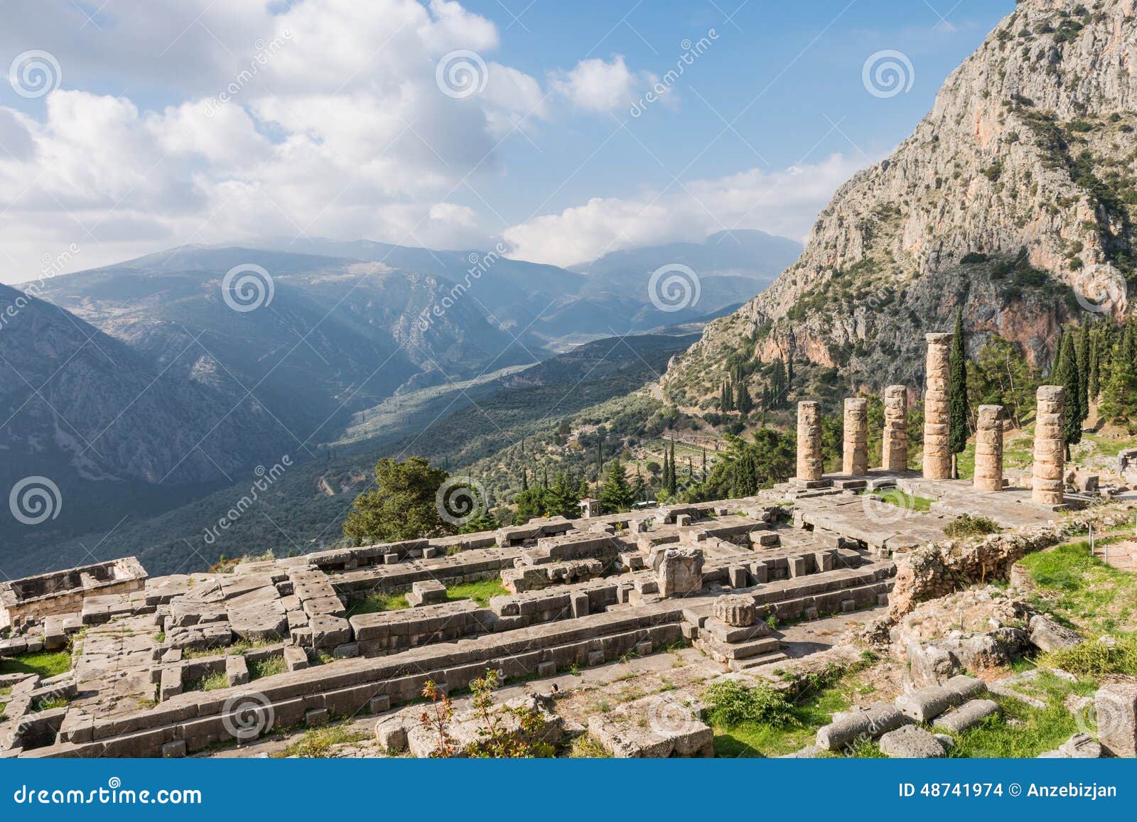 God Apollo In Greek Mythology (Phoebus - In Roman Mythology) Stock ...