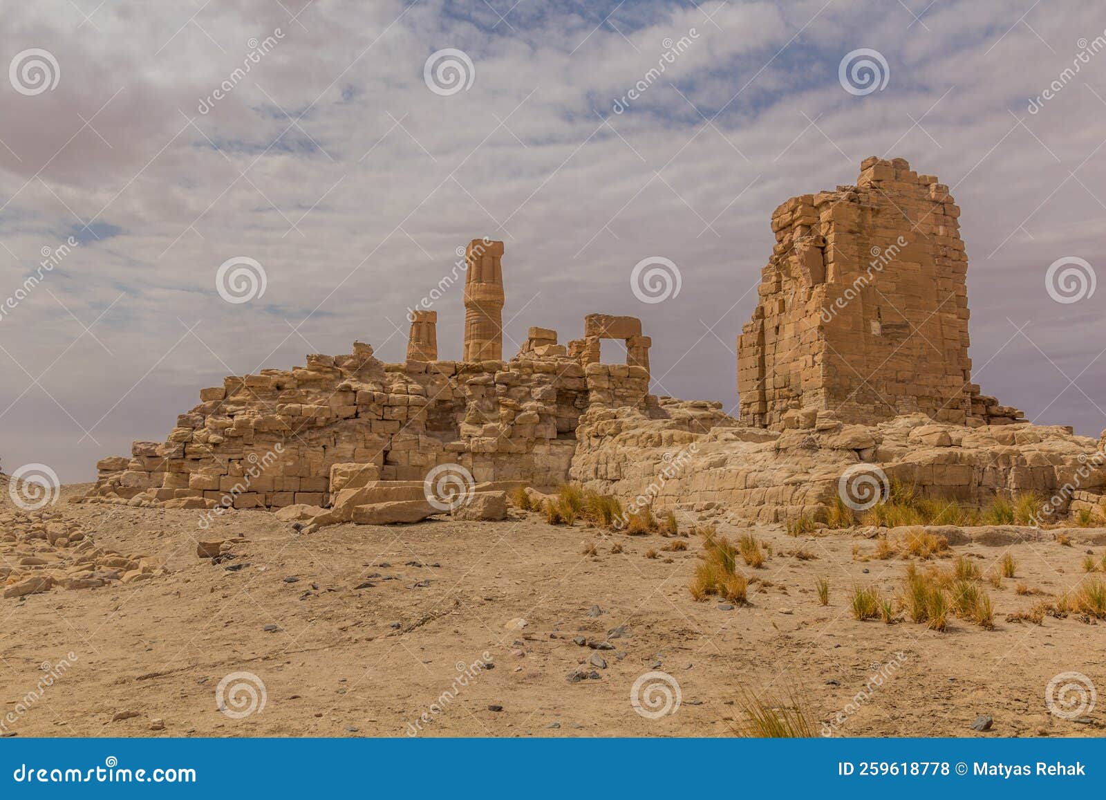 Ruins of the Ancient Temple Soleb, Sud Stock Photo - Image of soleb ...