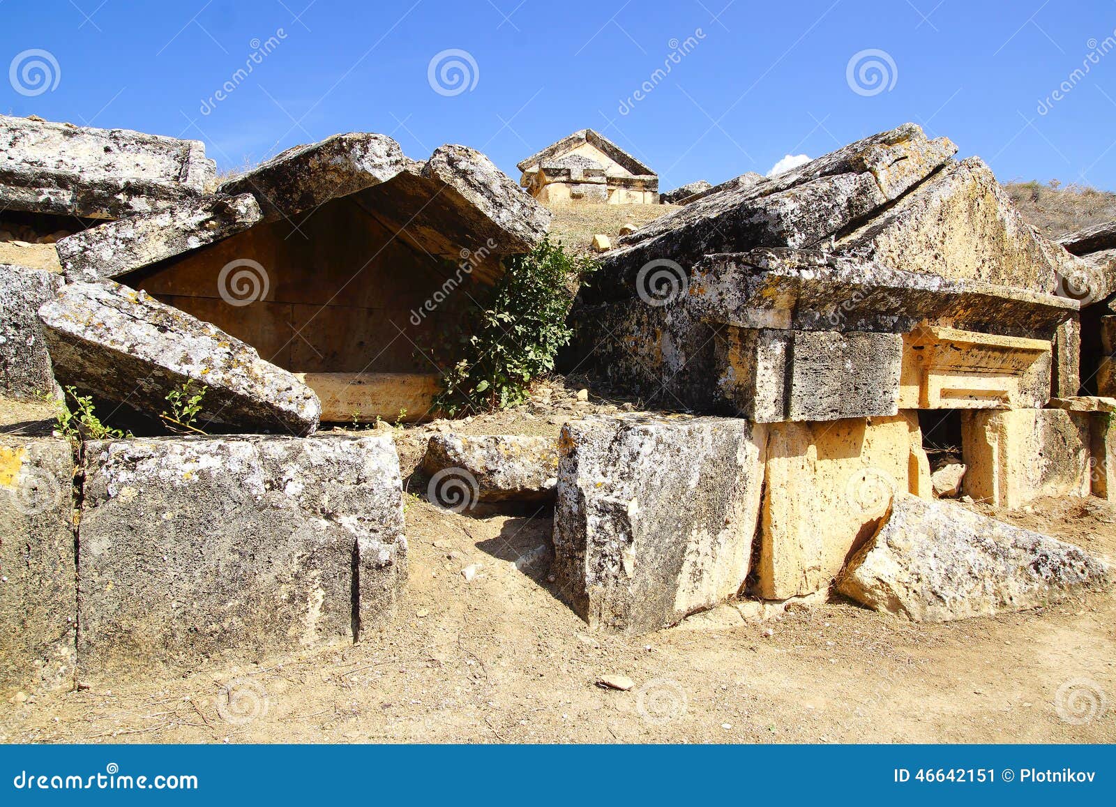 Ancient Tomb Stones In Stecci In Durmitor National Park Royalty-Free ...