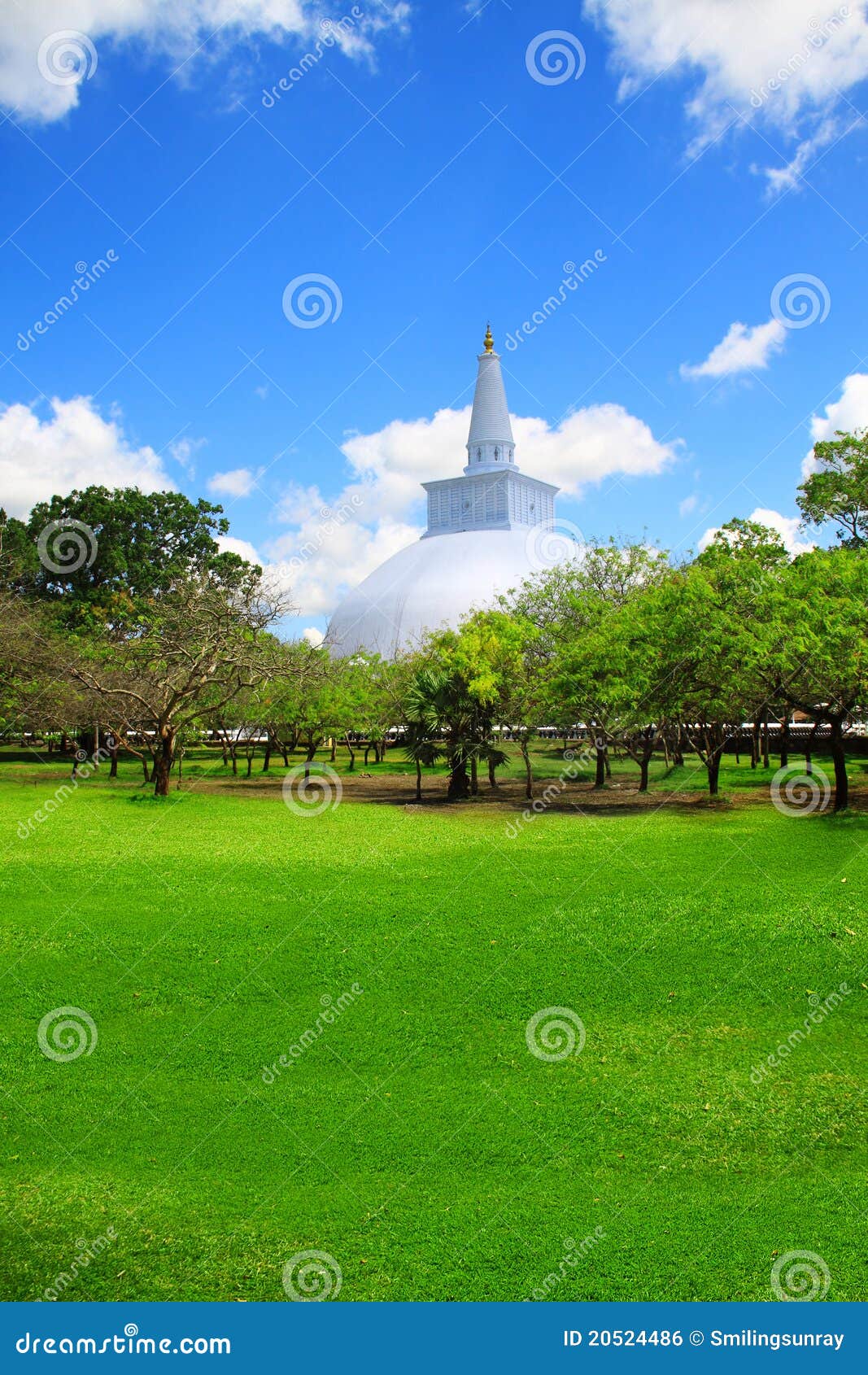 Ruins of Anuradhapura stock photo. Image of meadow, grass - 20524486