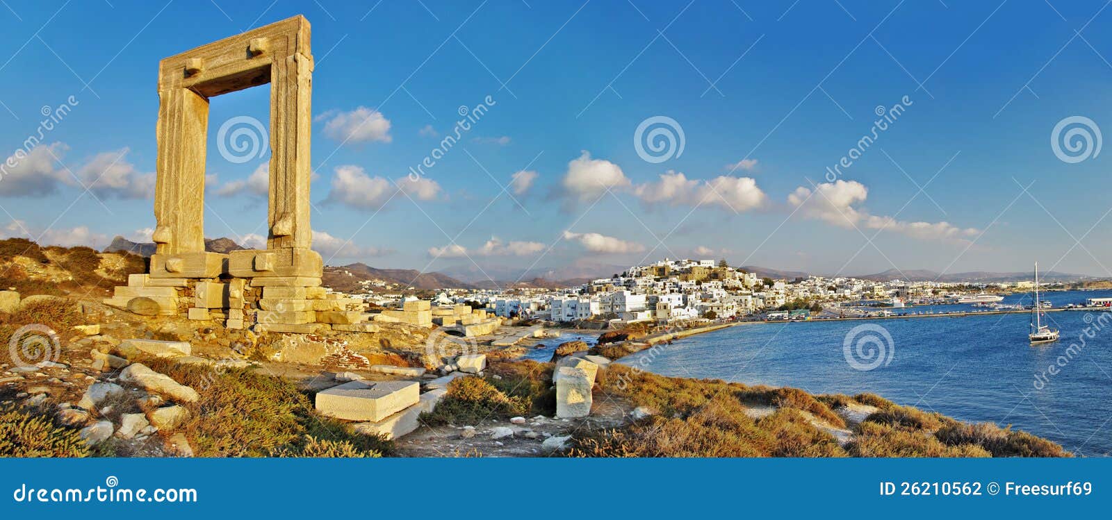 Ruins of appolon temple stock photo. Image of historic - 26210562