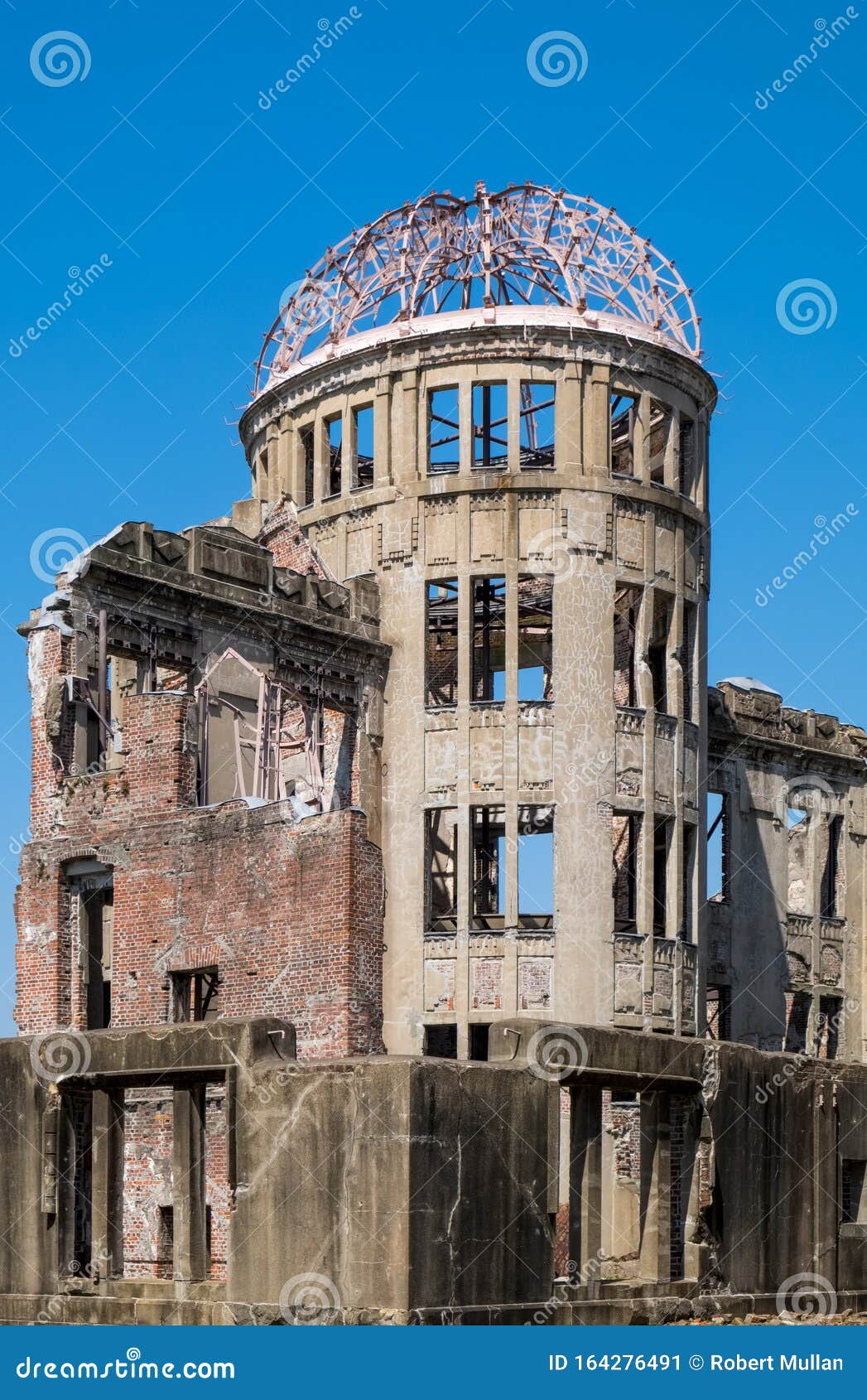The Atom Bomb Dome, Hiroshima, Japan. Editorial Photo - Image of dome ...