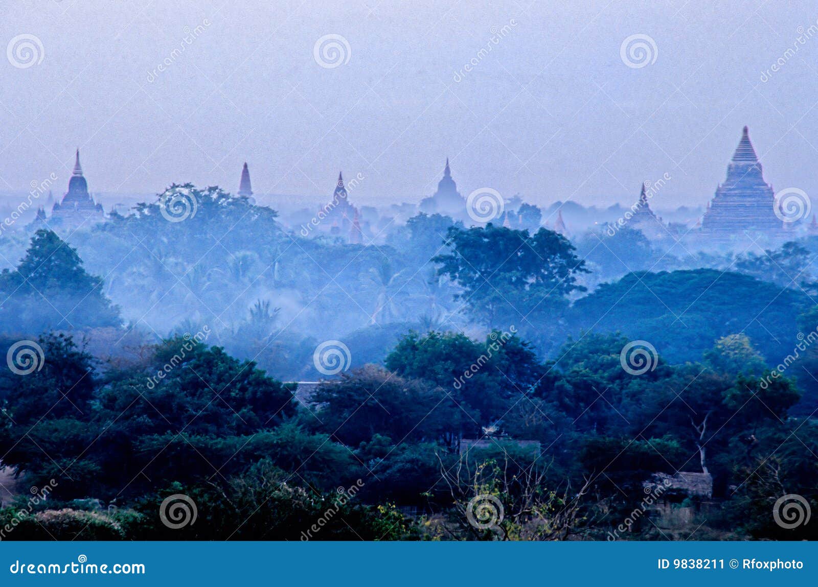 Ruins of Bagan- Burma (Myanmar) Stock Image - Image of asia, empire ...