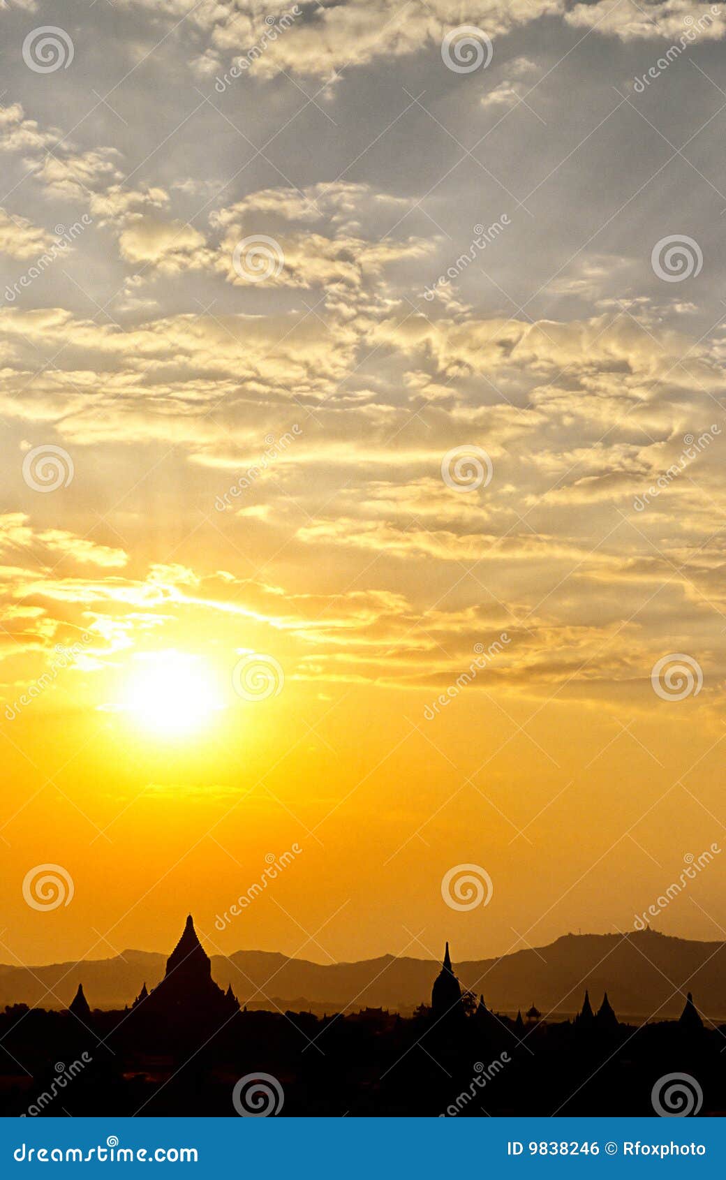 Ruins of Bagan- Burma (Myanmar) Stock Photo - Image of historical ...