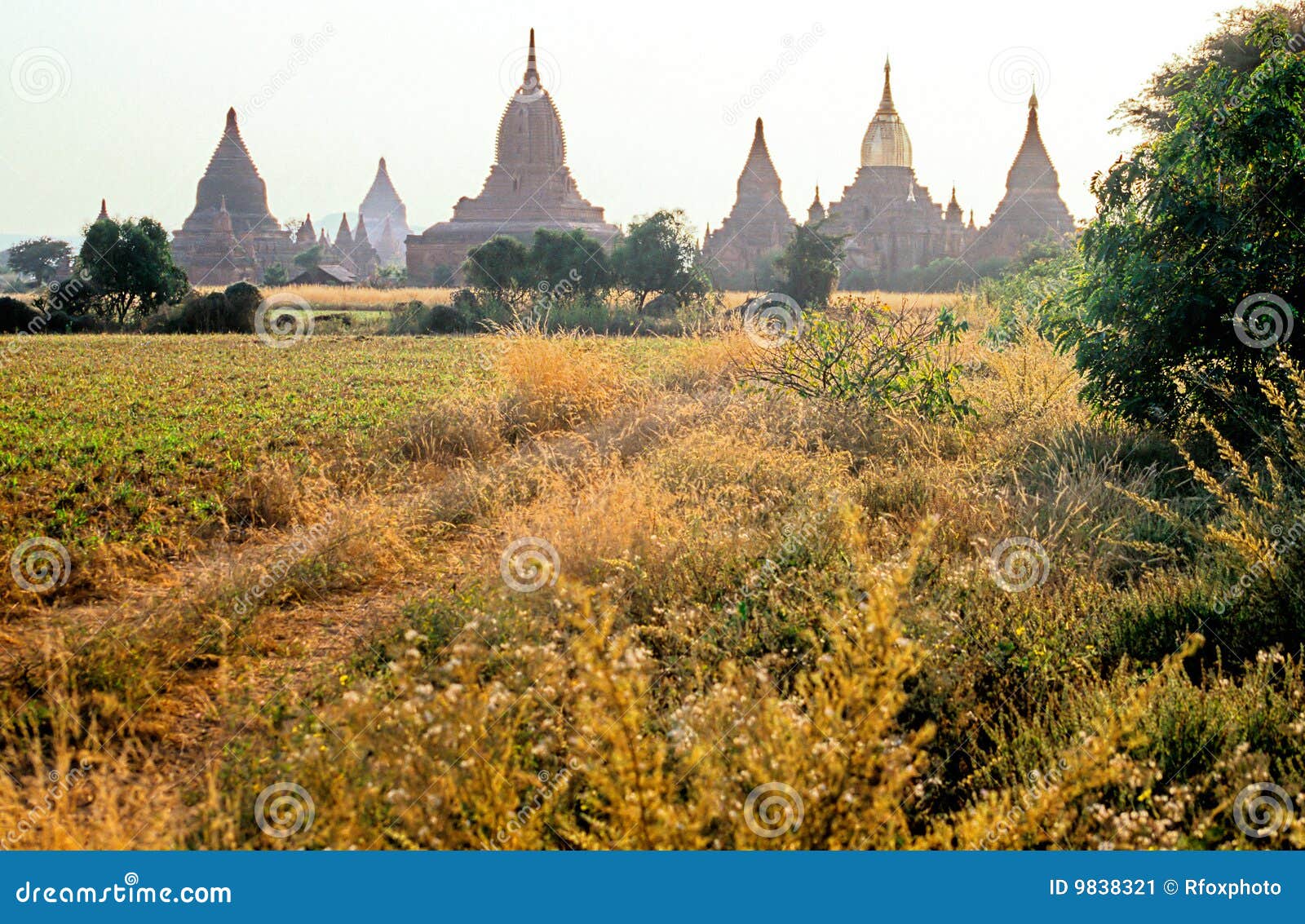 Ruins of Bagan- Burma (Myanmar) Stock Image - Image of building, cities ...