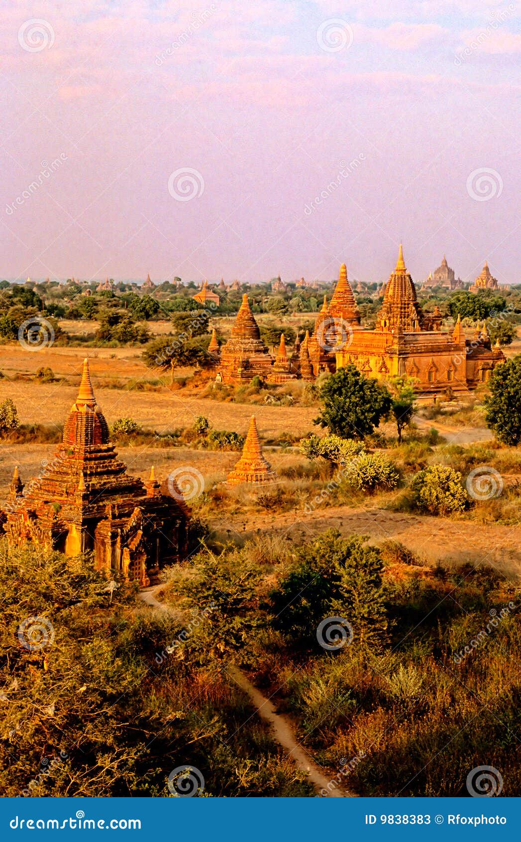 Ruins of Bagan- Burma (Myanmar) Stock Image - Image of arimaddanapura ...