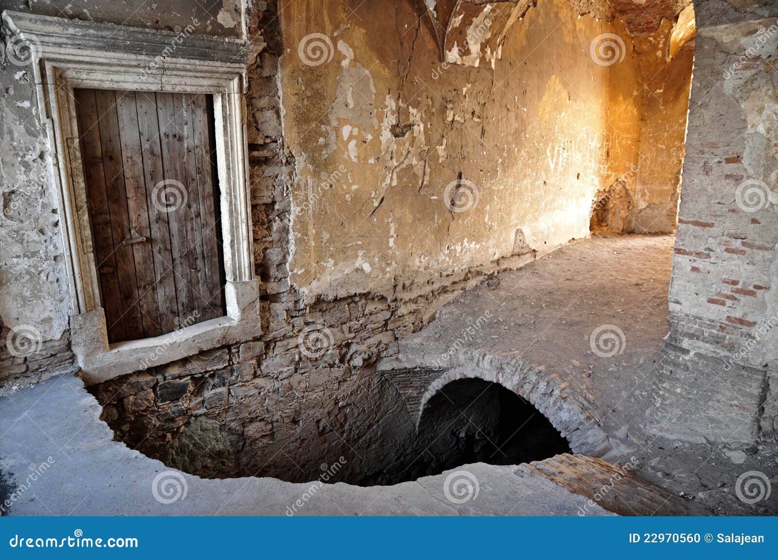 The Ruins of Banffy Castle in Bontida, Romania Stock Photo - Image of ...