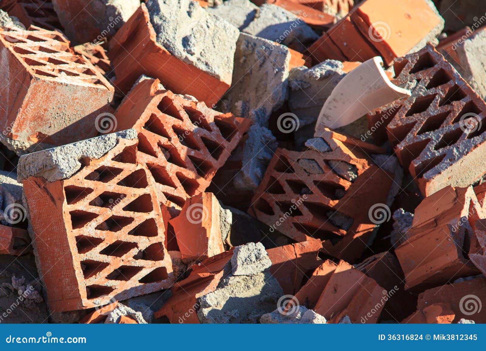 Ruins and bricks stock photo. Image of structure, stonework - 36316824