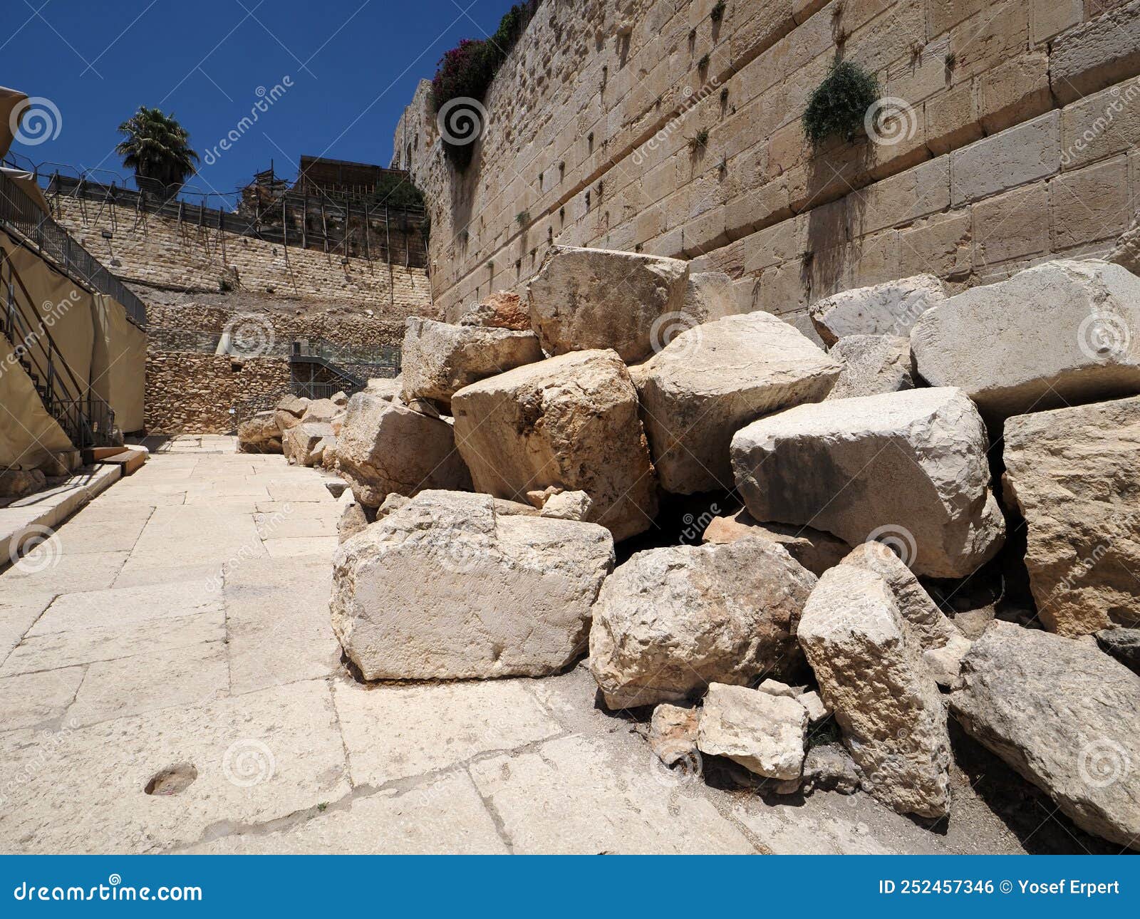 Ruins of a Building from the Second Temple Editorial Photo - Image of ...