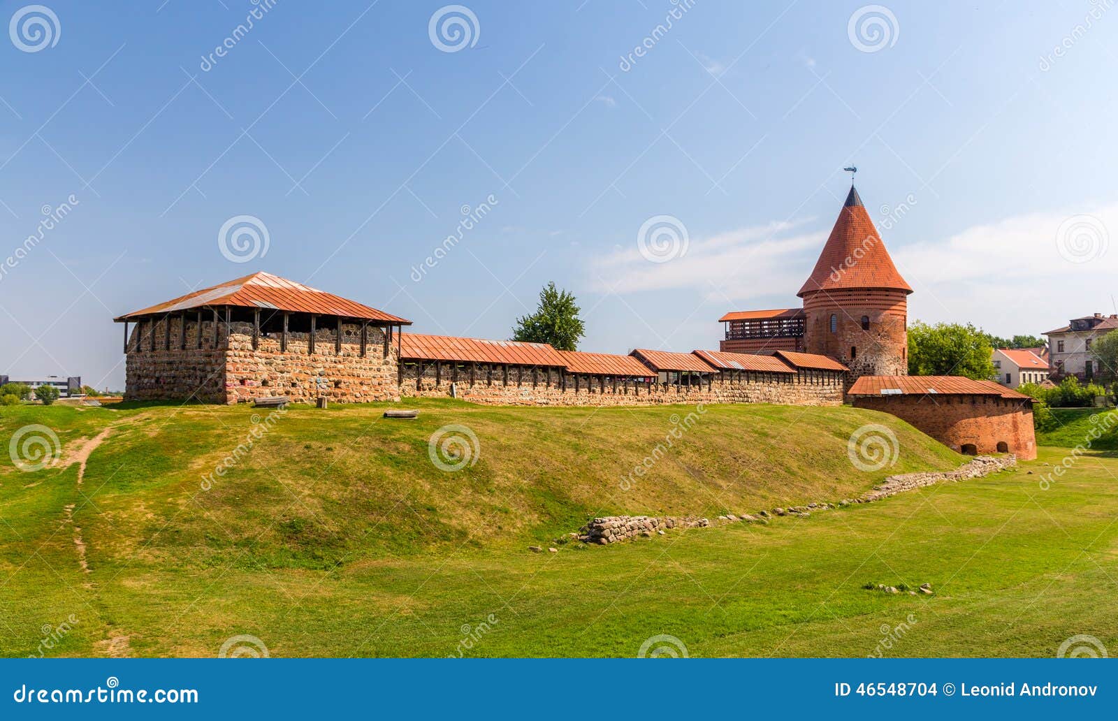 Ruins of the Castle in Kaunas Stock Photo - Image of baltic, city: 46548704