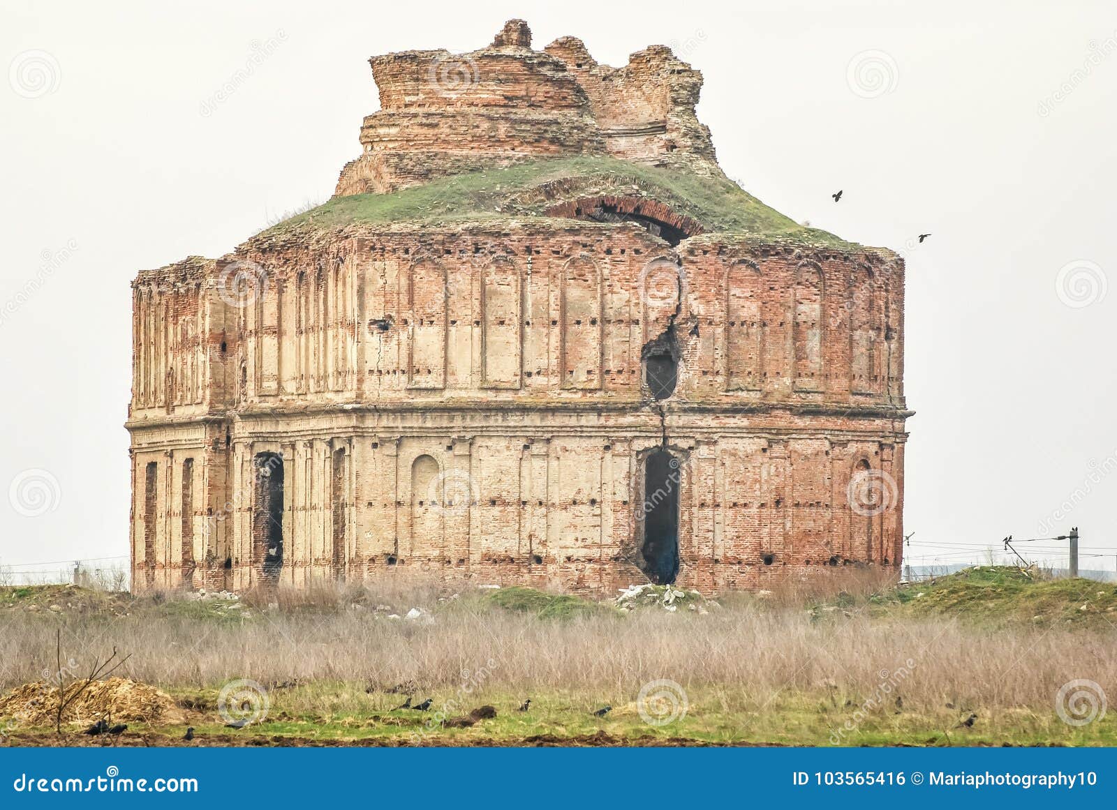 Ancient Ruins Chiajna Monastery Stock Photos - Free & Royalty-Free ...
