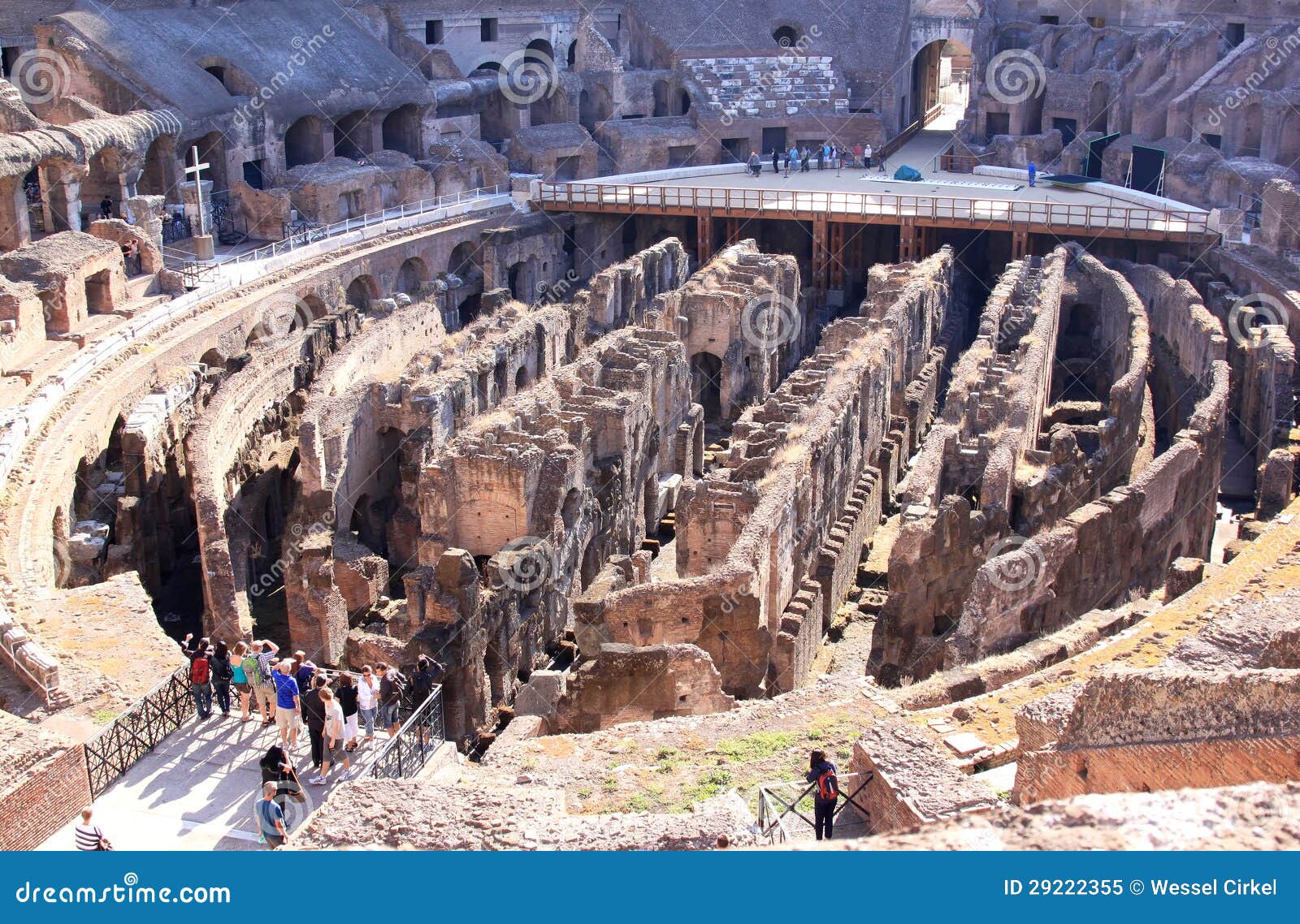 Ruins of the Colosseum of Rome, Italy Editorial Image - Image of ...
